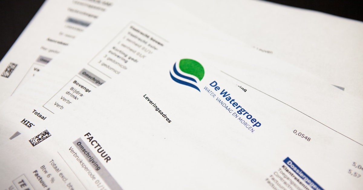 Aantal klachten bij De Watergroep bijna verdubbeld na softwareproblemen ...