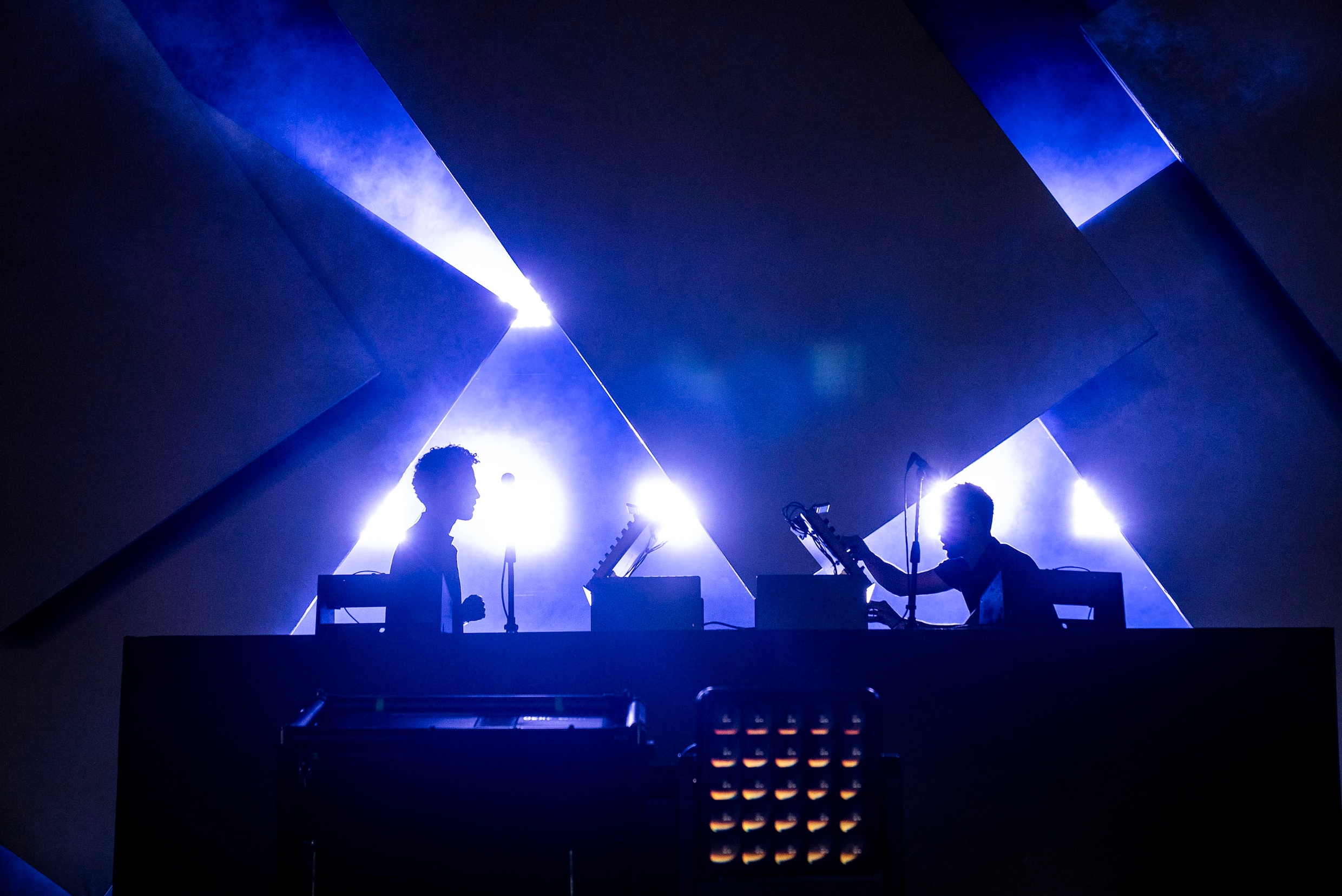 De beats van The Blaze waren op Rock Werchter als trapjes die ons naar ...