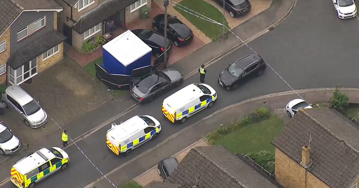 Britse politie houdt verdachte aan van drievoudige moord met kruisboog | De Morgen