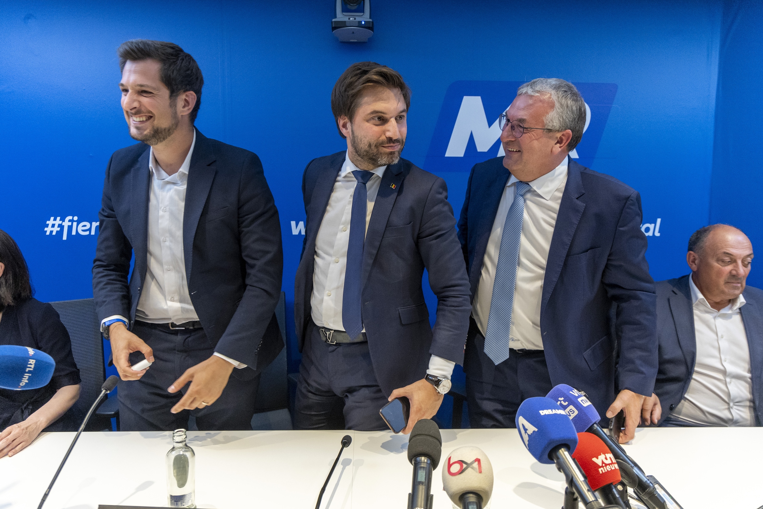 Nee, MR-voorzitter Georges-Louis Bouchez speelt niet altijd soloslim ...