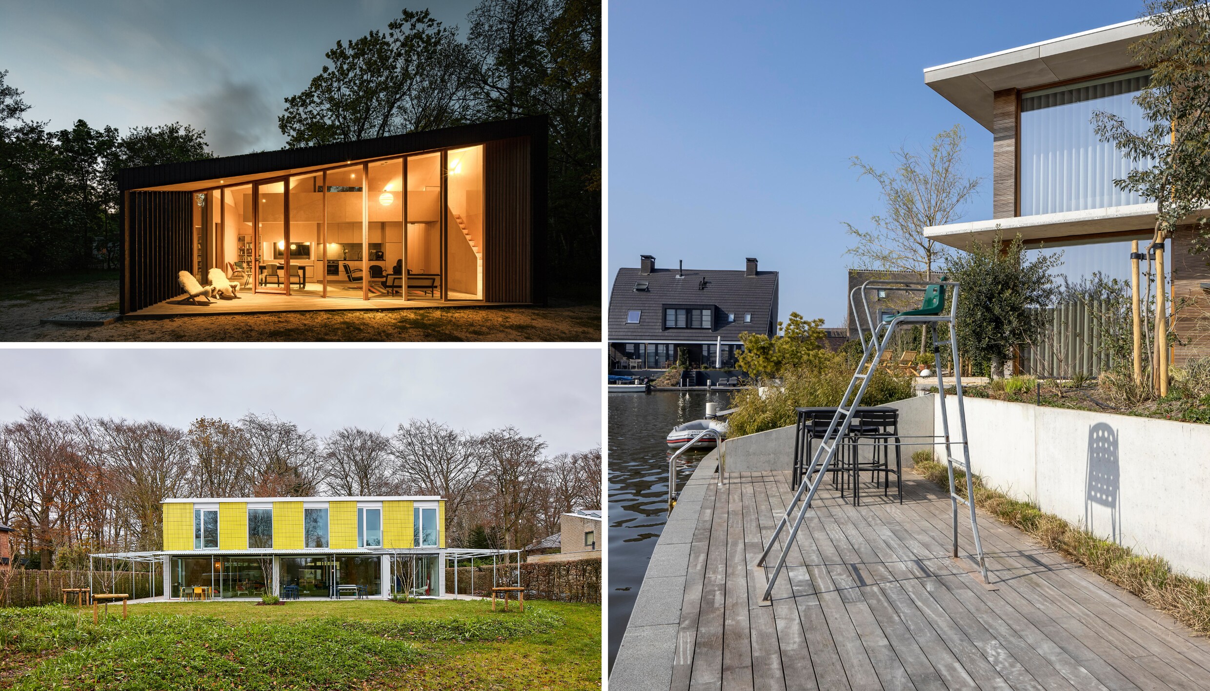 Van een groene oase tot een knalgele nieuwbouw: binnenkijken bij vijf ...