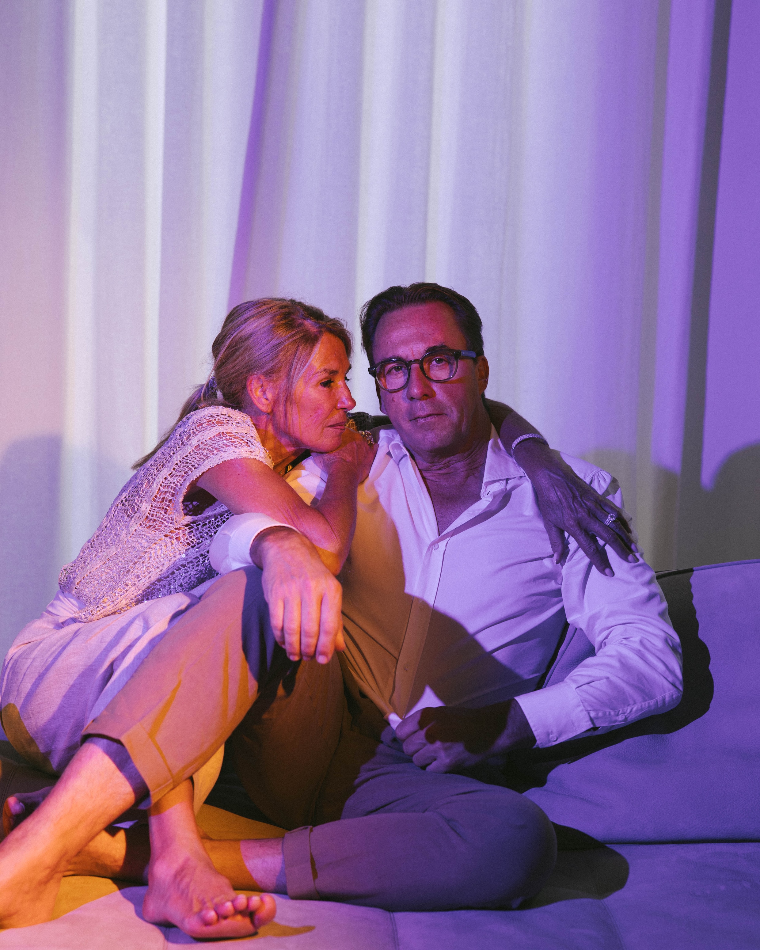 ‘Toen we naast elkaar wakker werden ontdekten we dat er een flink ...