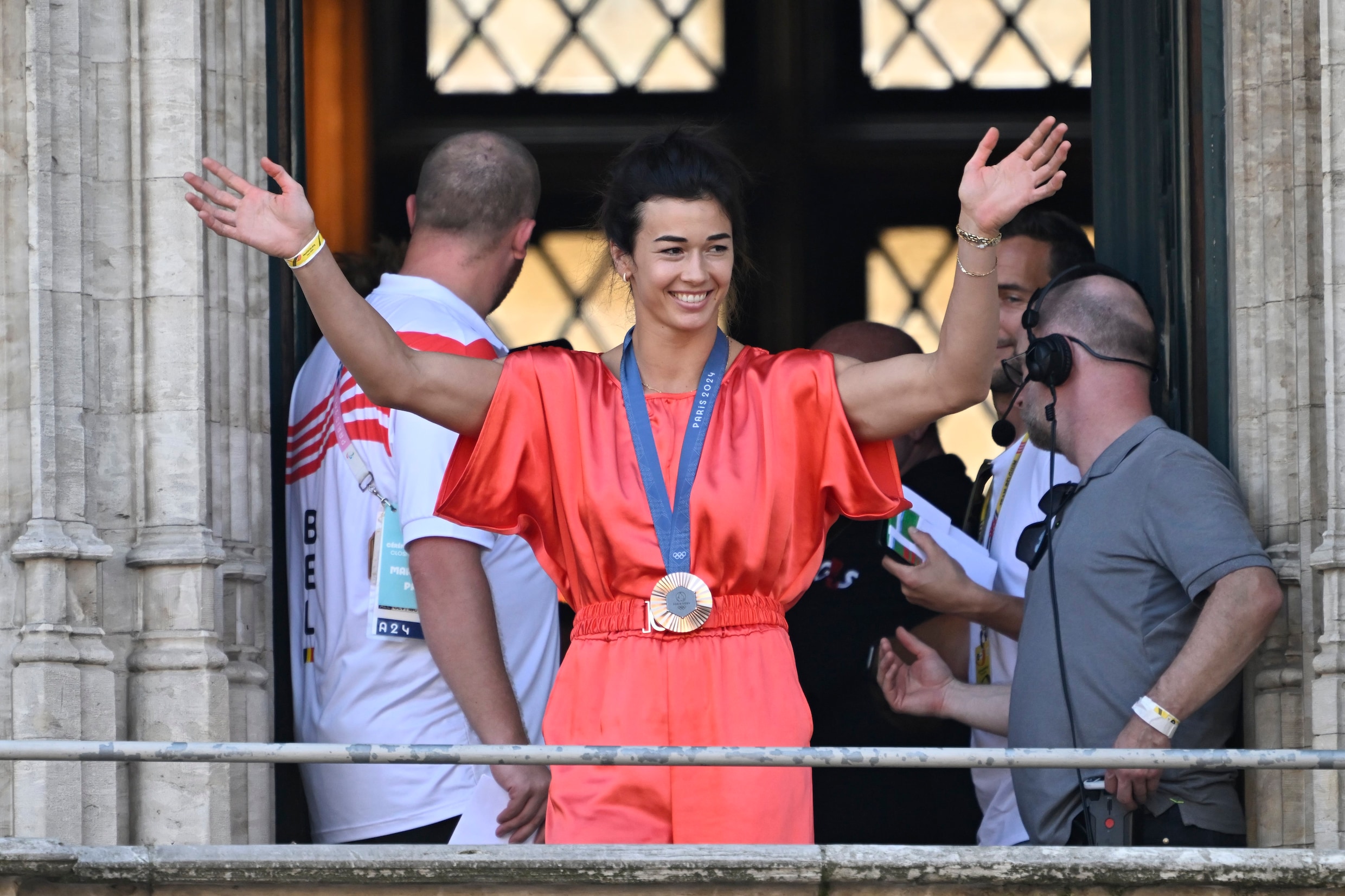 Live - Olympische Spelen. Belgische medaillewinnaars gevierd door ...