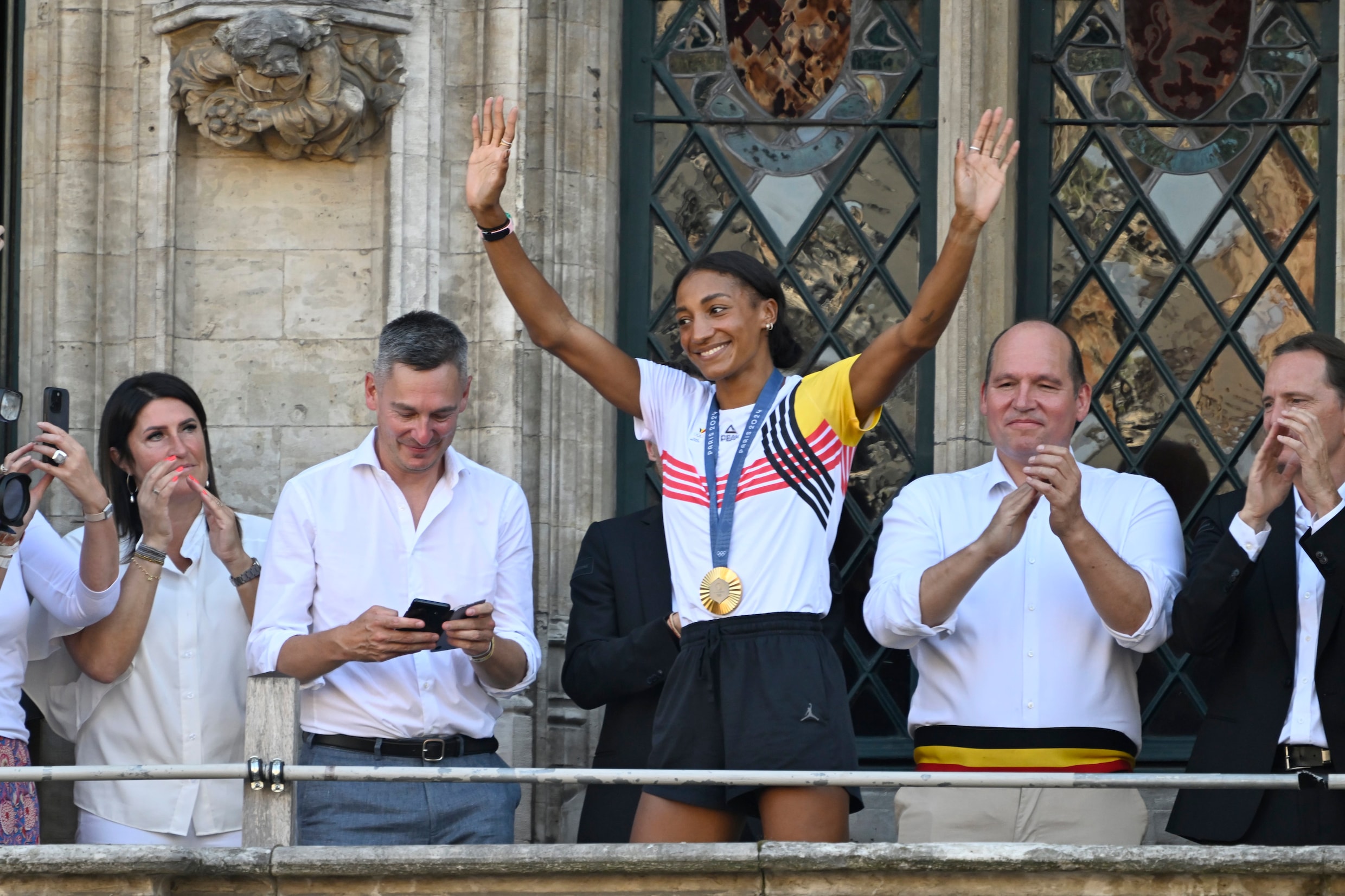 Live - Olympische Spelen. Belgische medaillewinnaars gevierd door ...