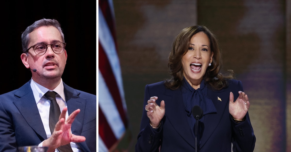 ‘Trump hing meteen na Harris’ speech aan de lijn bij Fox News. Nogal ...