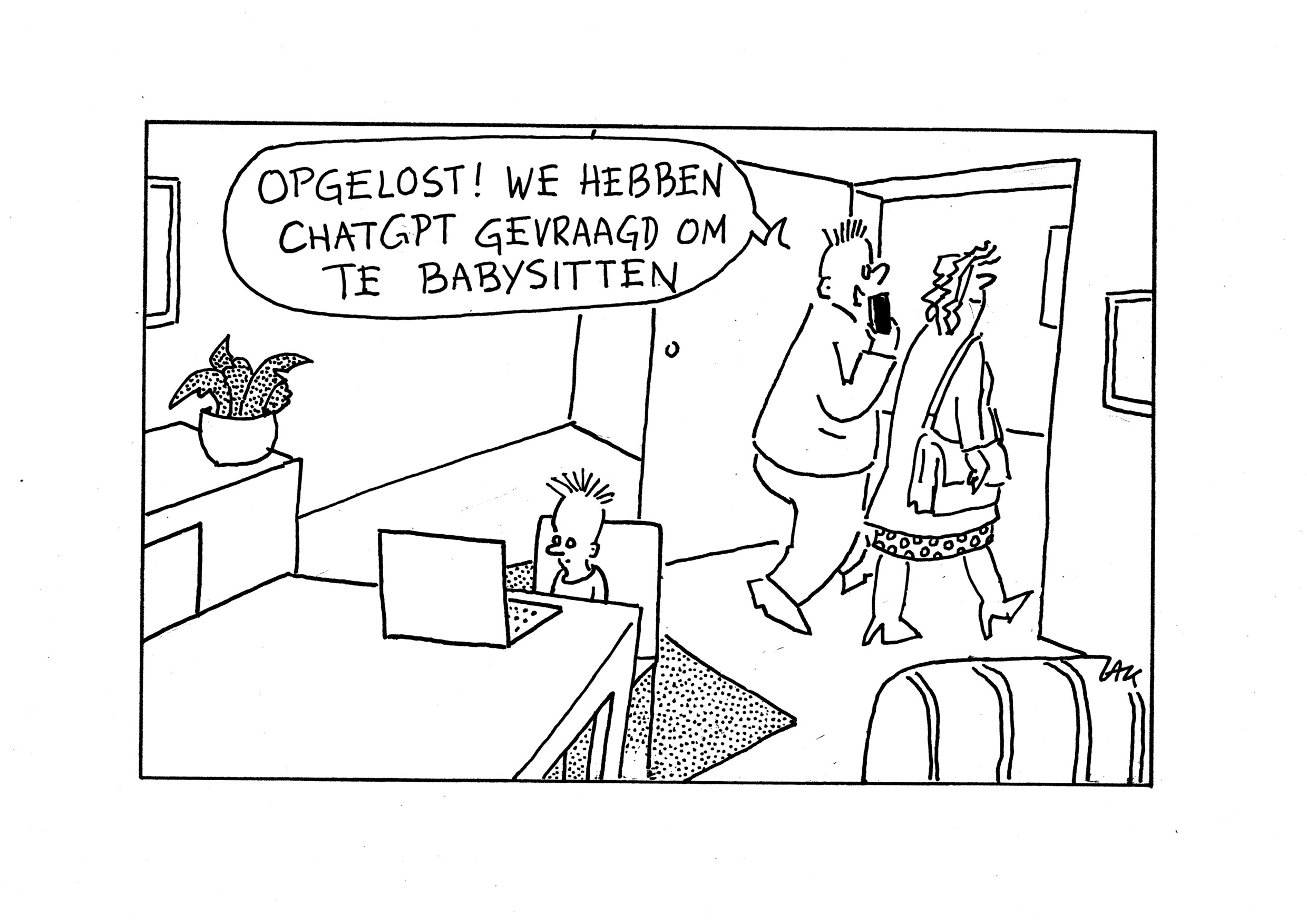 Zak-cartoon van de dag | De Morgen