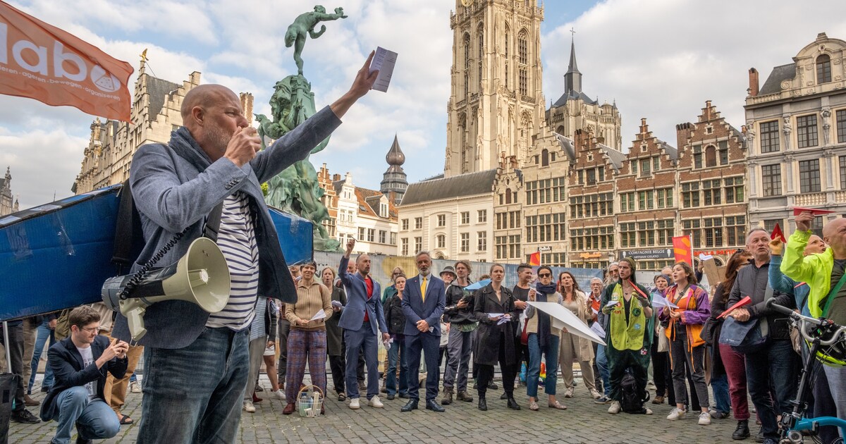 Is er nog vrijheid om te betogen? Activist krijgt GAS-boete tijdens ...