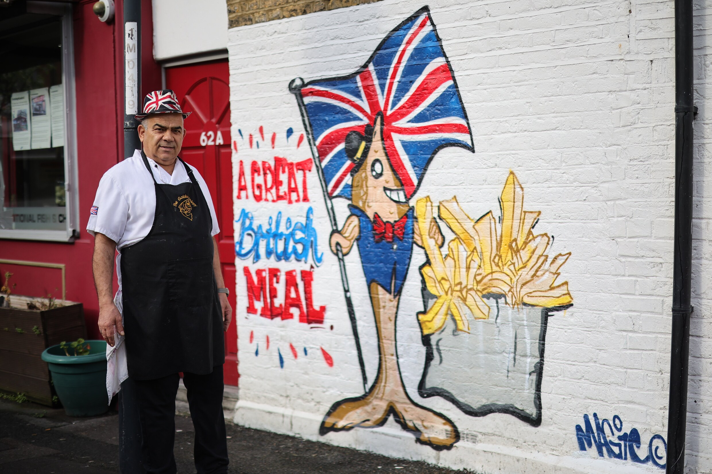 Kabeljauwtwist aan Greenwich High Road | De Morgen