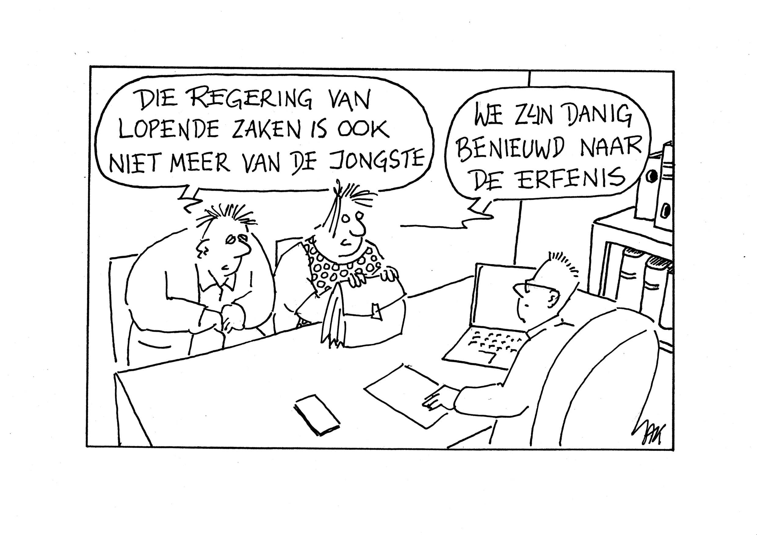 Zak-cartoon van de dag | De Morgen