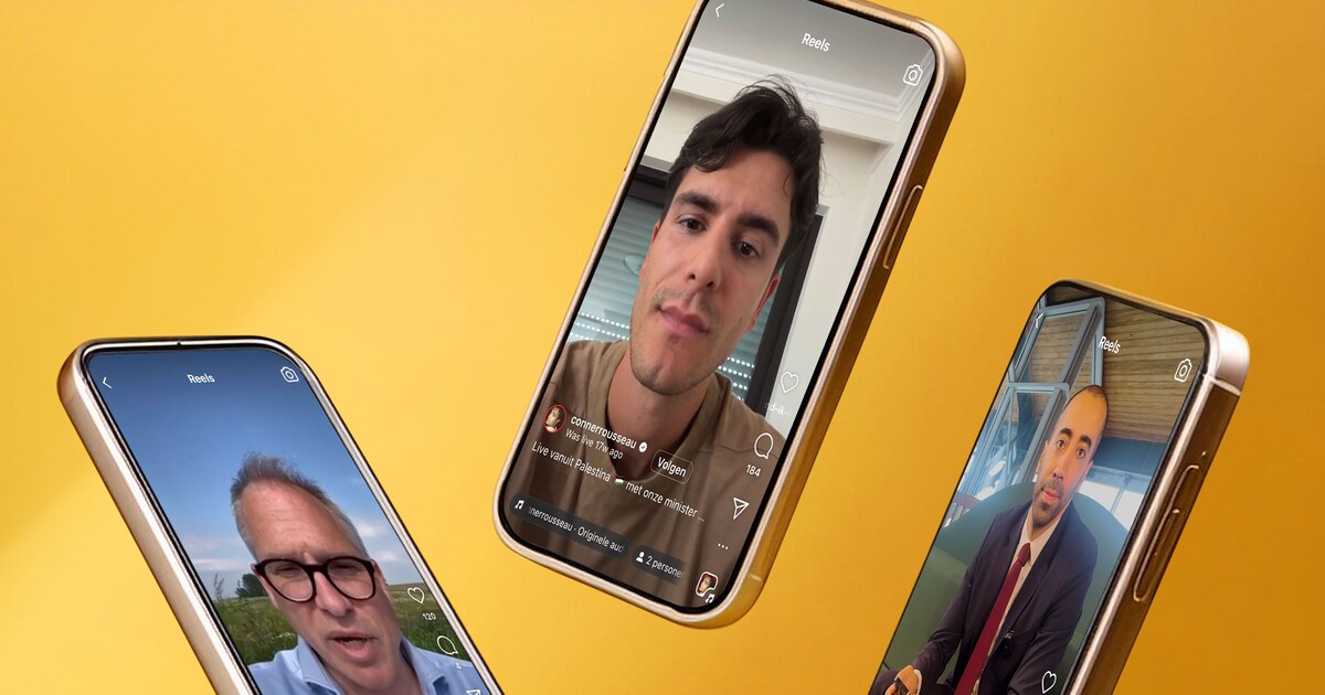 De Vlaamse formatie, nu live op Instagram. ‘Ik vraag me toch af hoe ...
