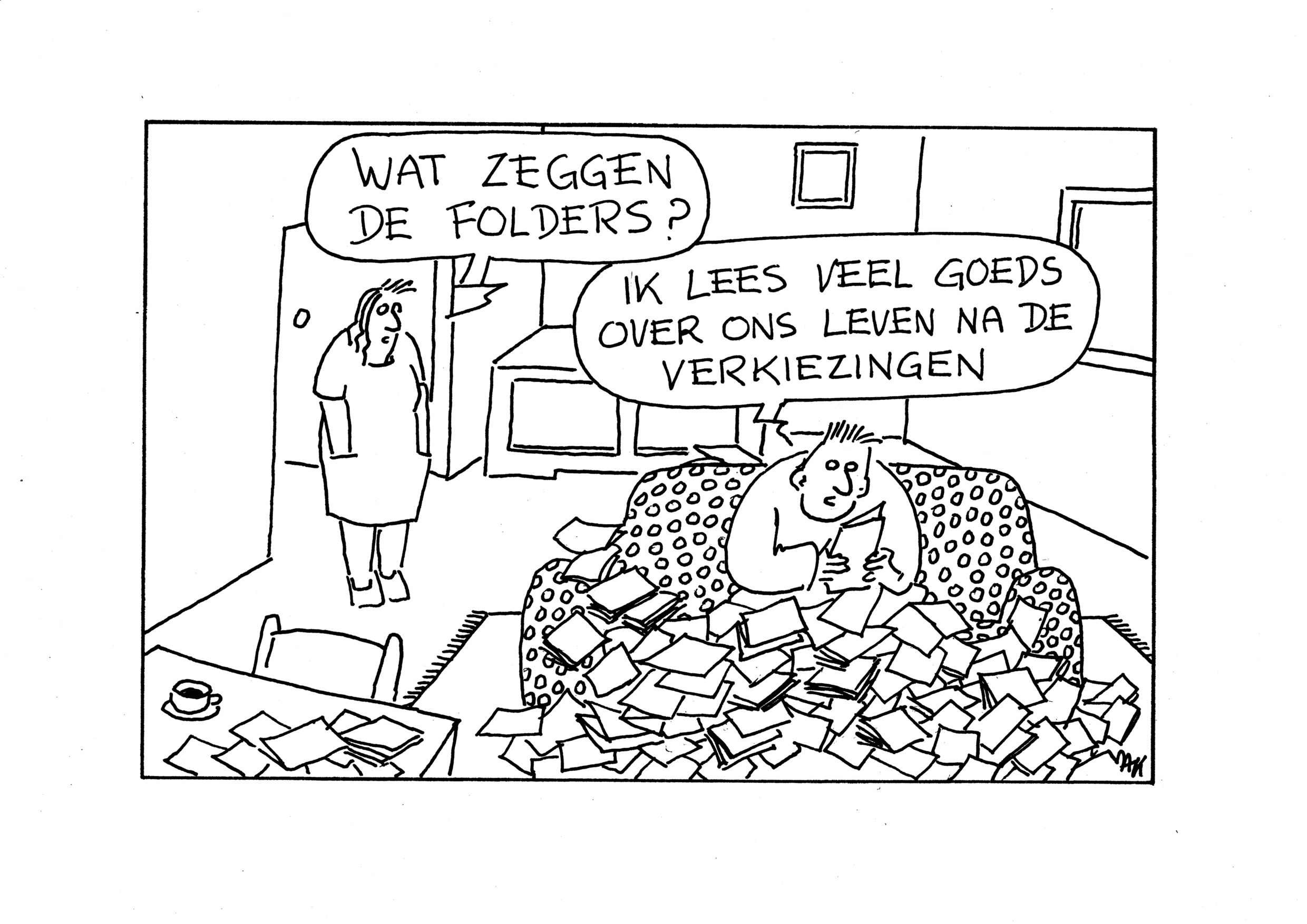 Zak-cartoon van de dag | De Morgen