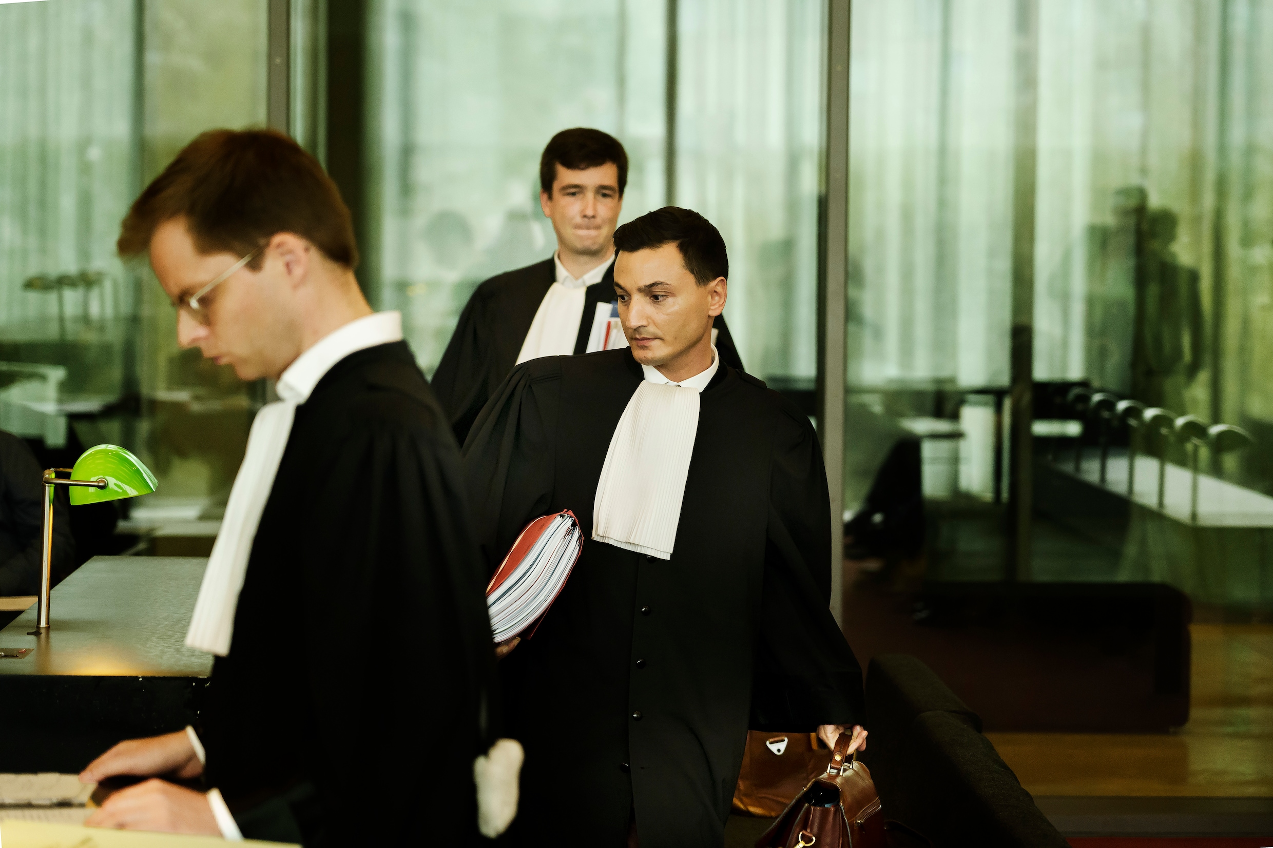 ‘Sean Dhondt heeft tot op het laatste moment getwijfeld om vandaag te komen, maar hij is ...