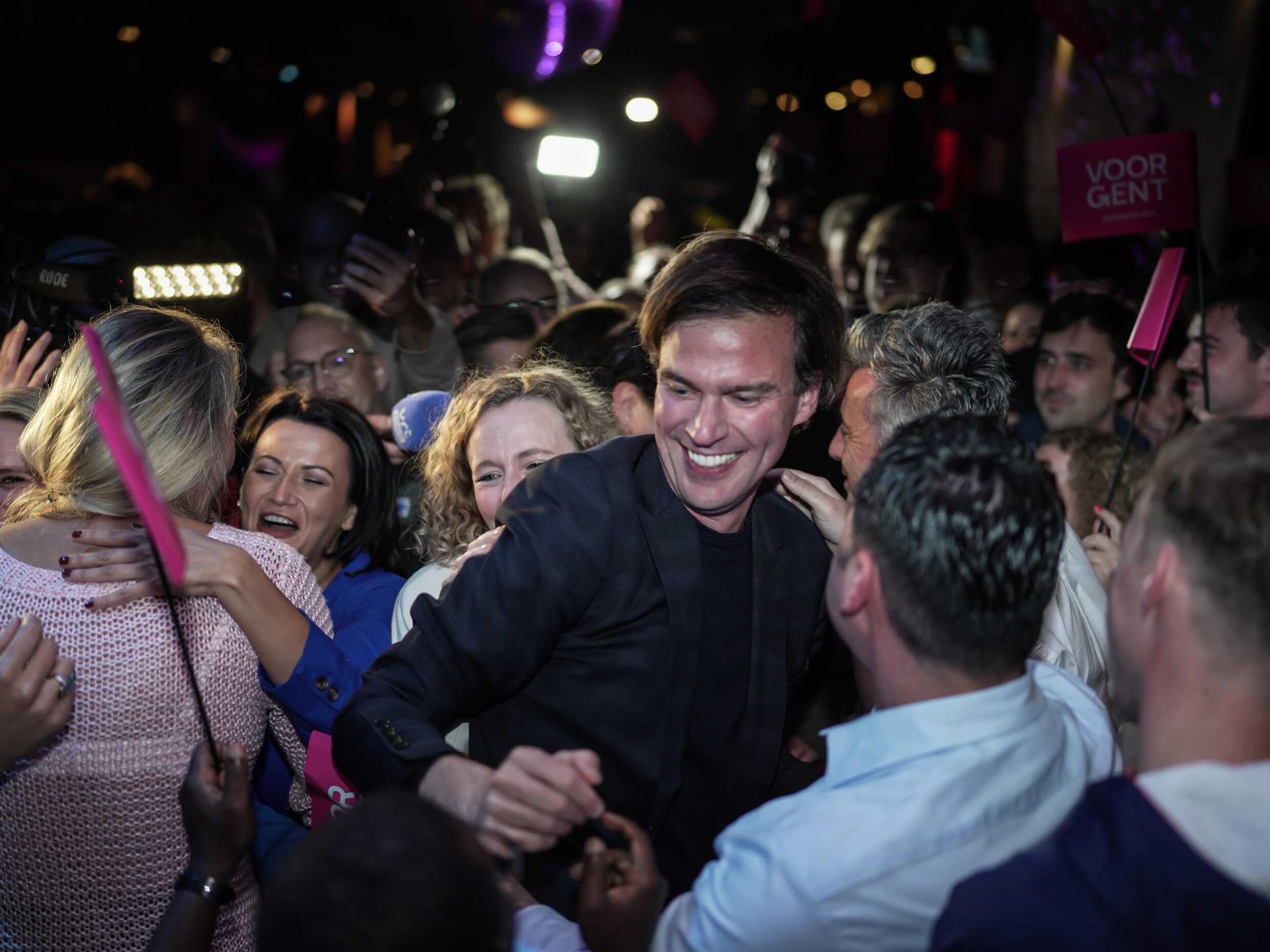 Voor Gent wint in Gent, burgemeester Mathias De Clercq opnieuw aan zet ...