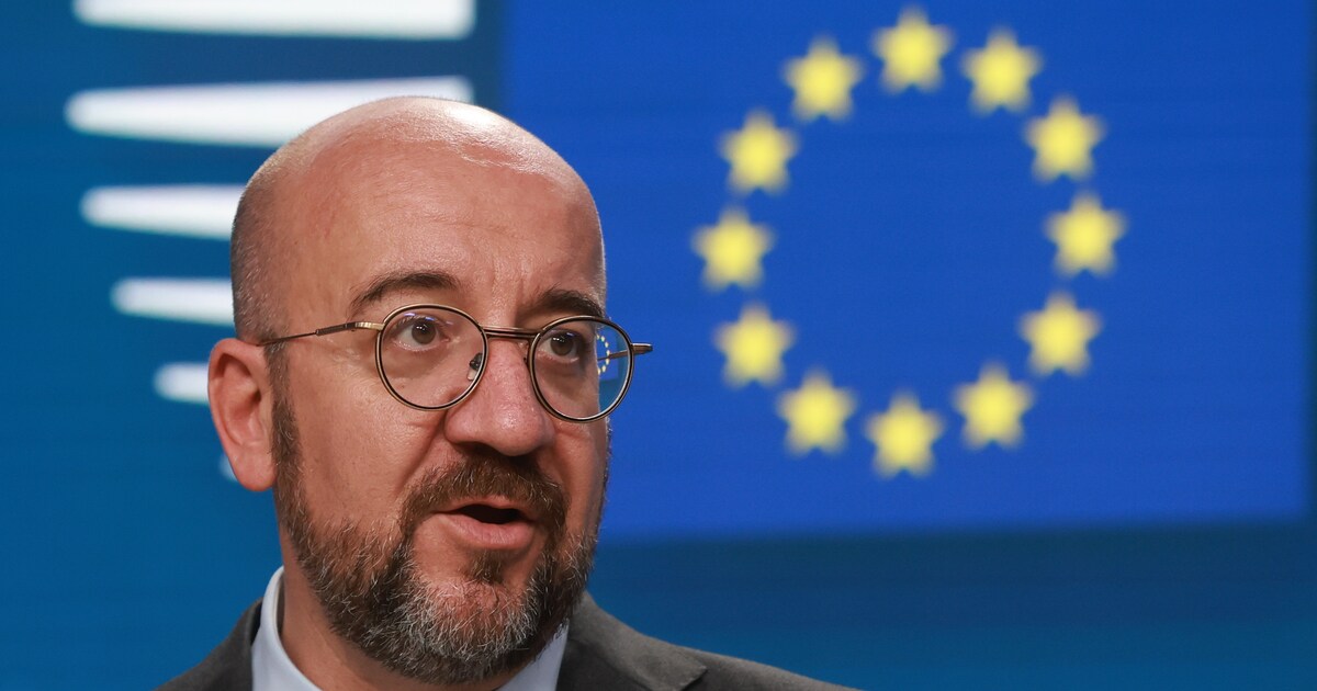 Charles Michel: EU veroorzaakt migratie door standpunt Israël | De Morgen