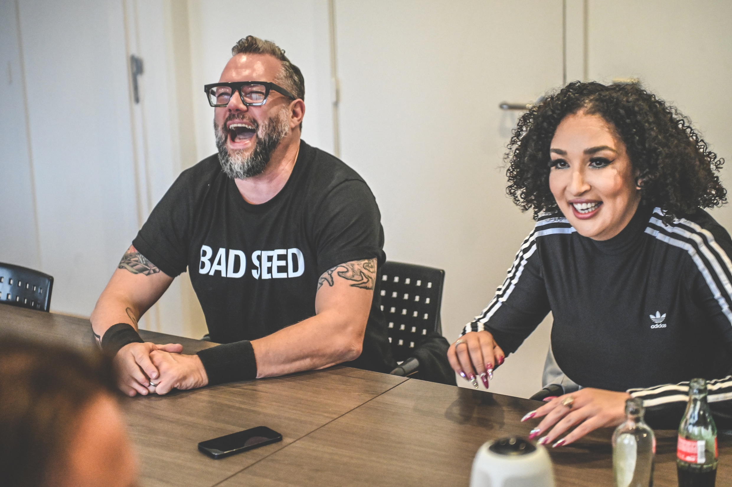 ‘Mensen zeggen me soms dat ik wat vermoeiend ben. Toen ik Soundos ontmoette, begreep ik het ...