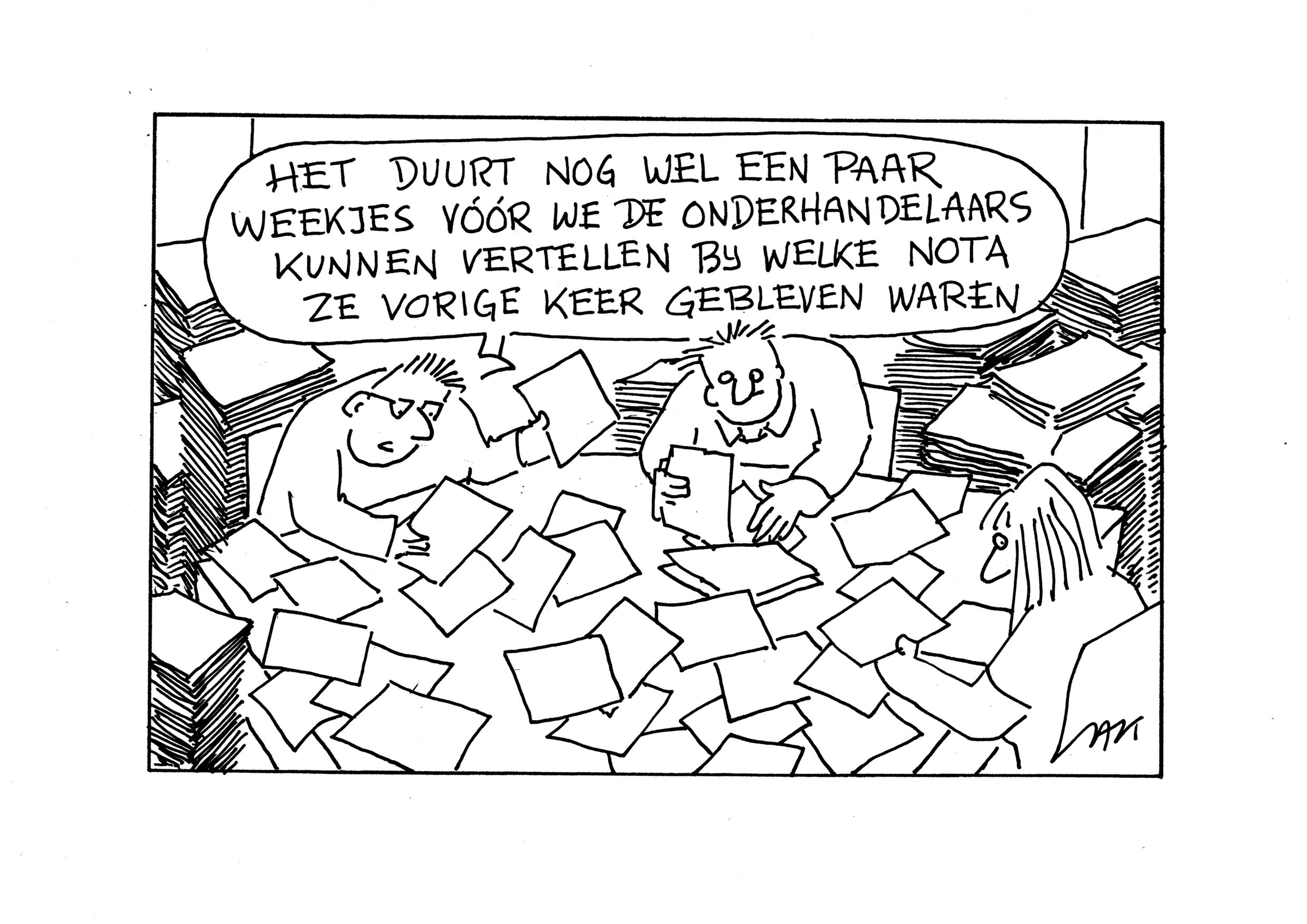 Zak-cartoon van de dag | De Morgen