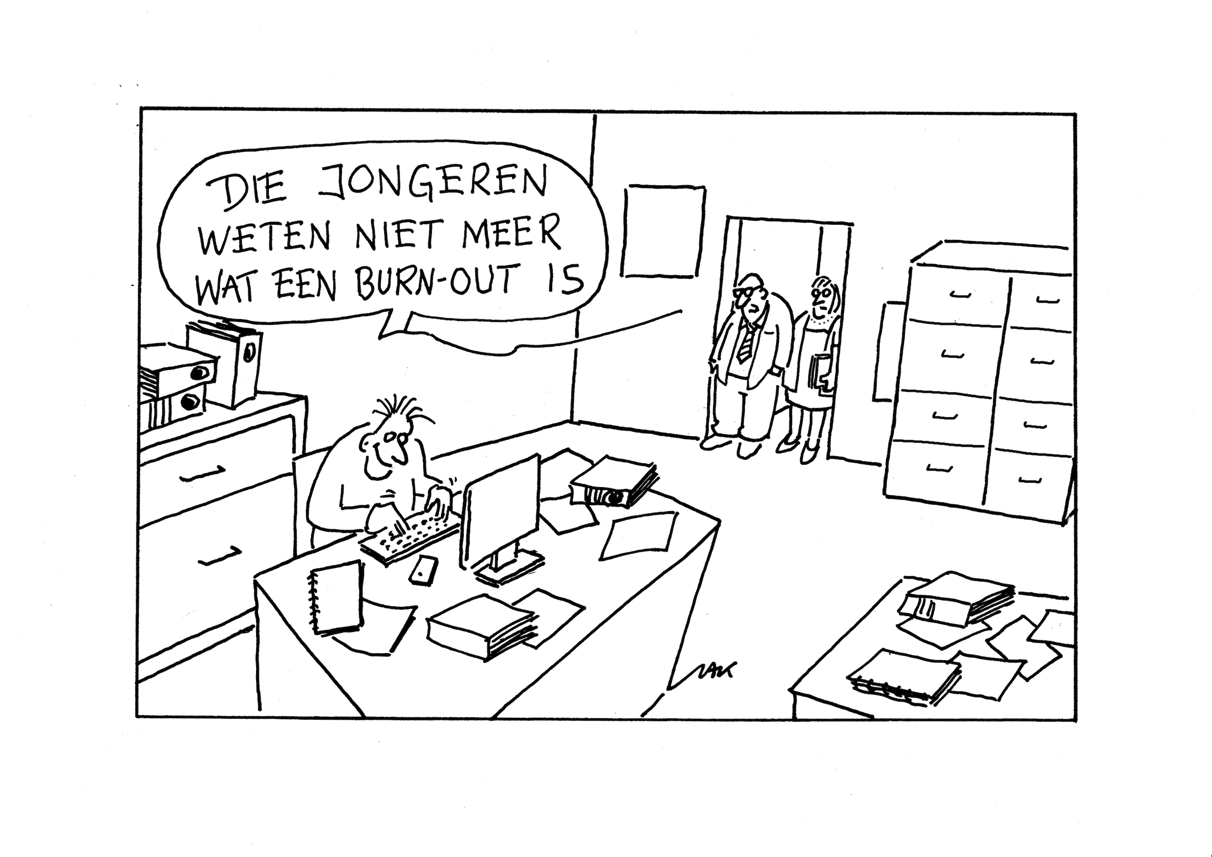 Zak-cartoon van de dag | De Morgen