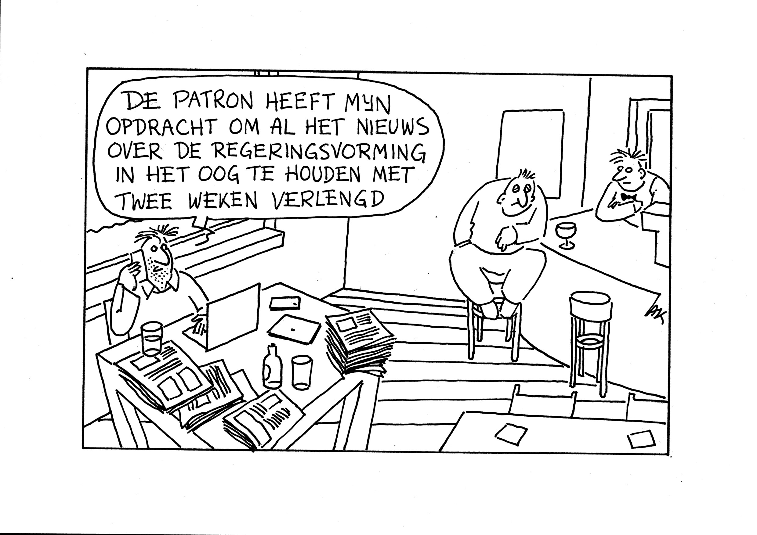 Zak-cartoon van de dag | De Morgen