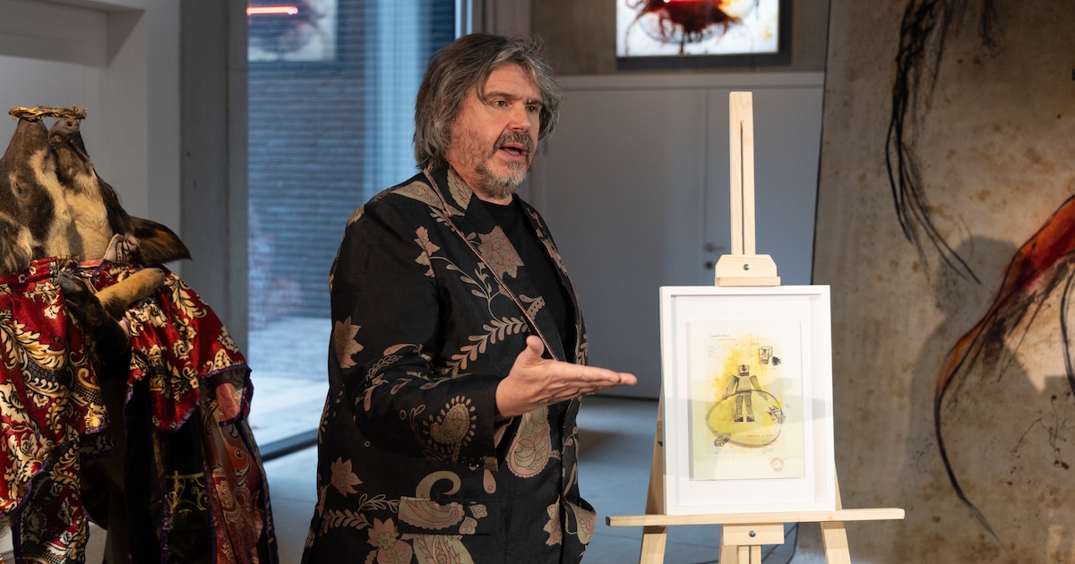 Koen Vanmechelen over zijn kunstwerk voor Aldi: 'Ik was als kind zelf ...