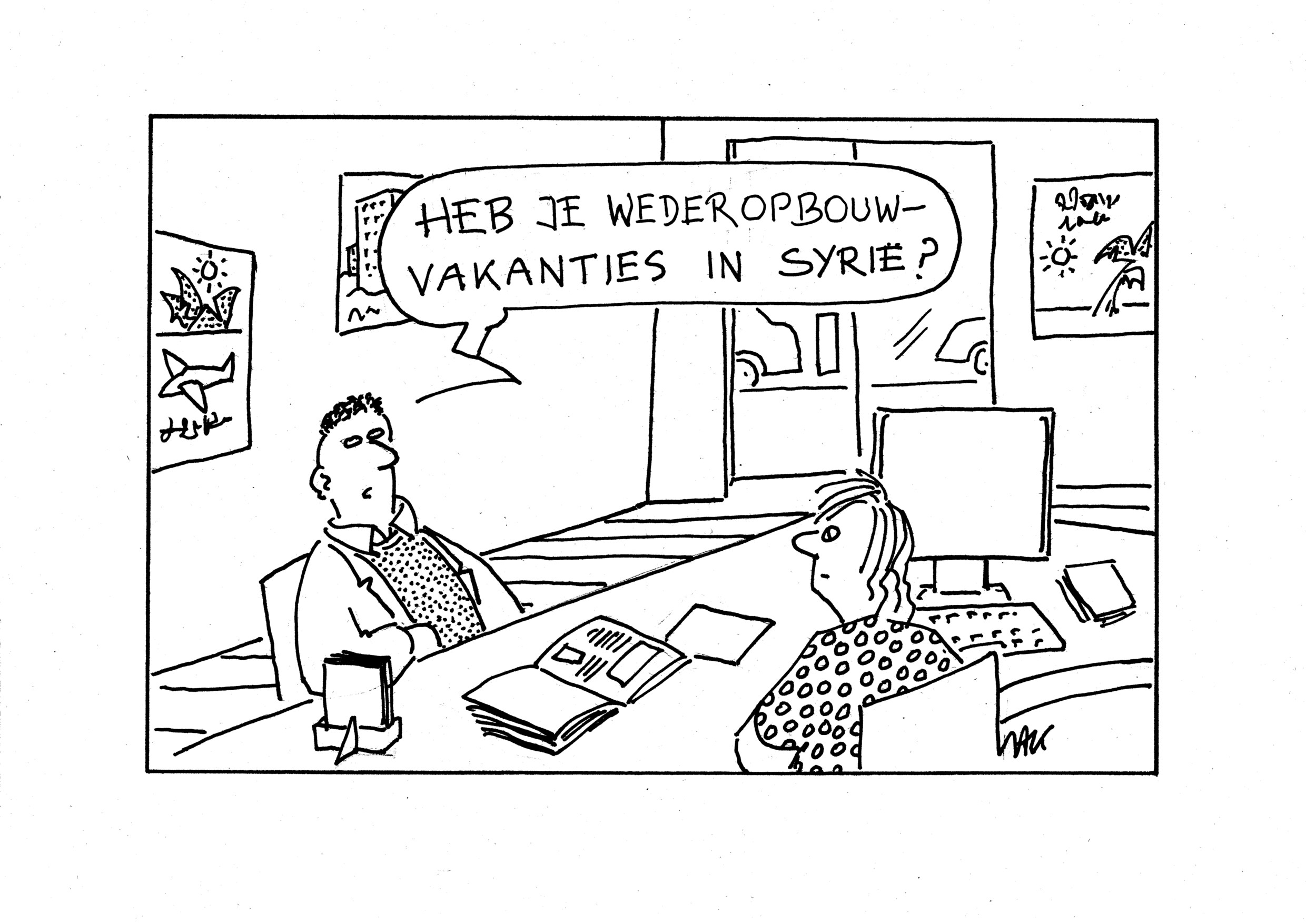 Zak-cartoon van de dag | De Morgen