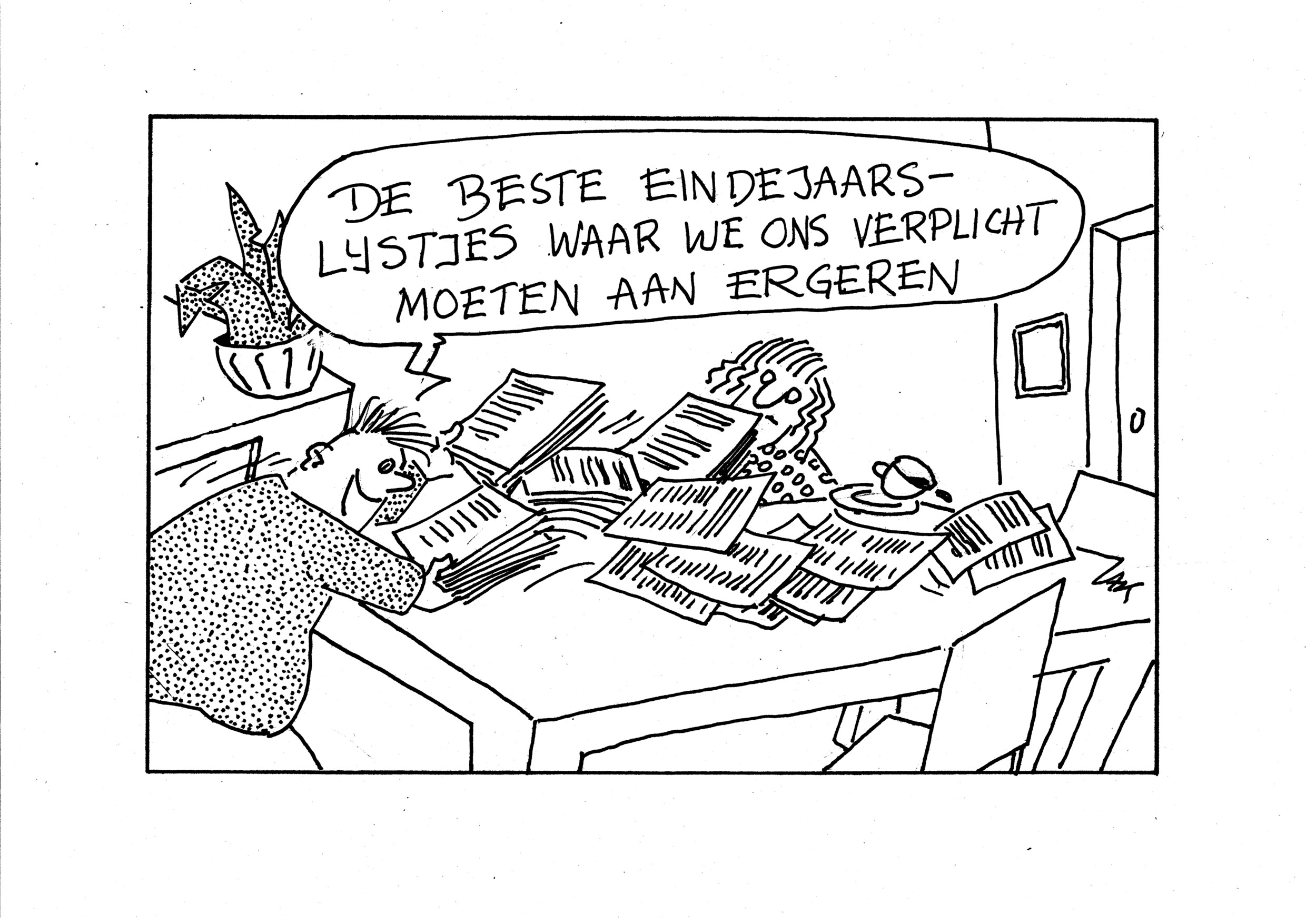 Zak-cartoon van de dag | De Morgen