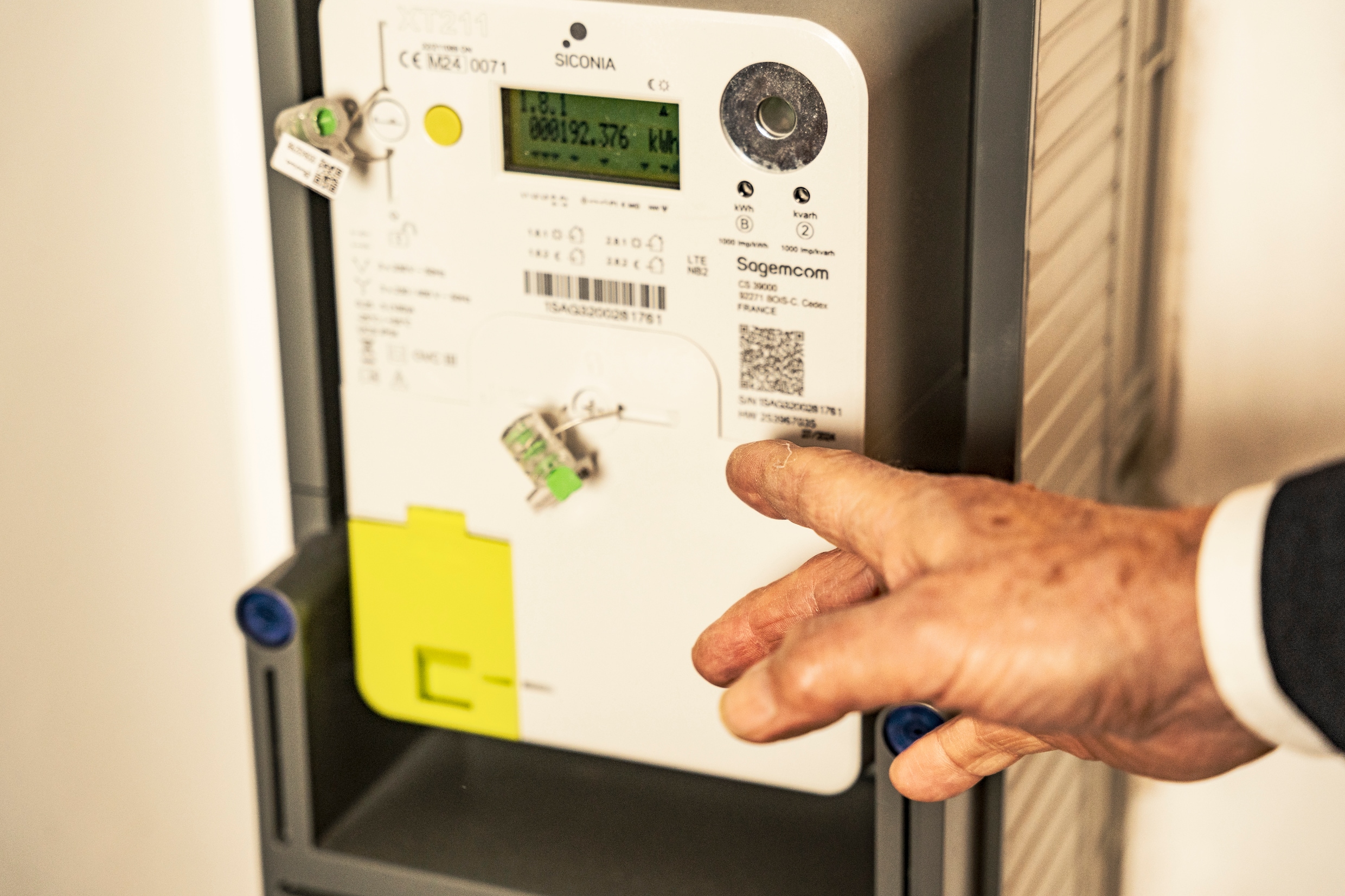 Als de digitale elektriciteitsmeter je radio, diepvries en wasmachine ...