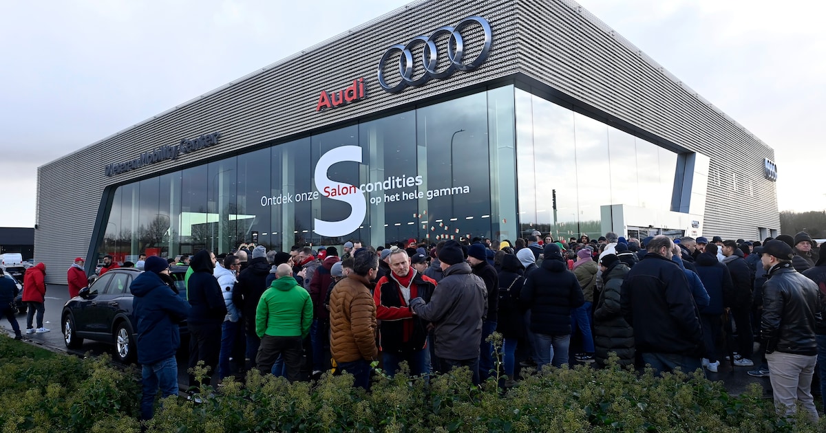 Akkoord over sociaal plan bij Audi Brussels | De Morgen