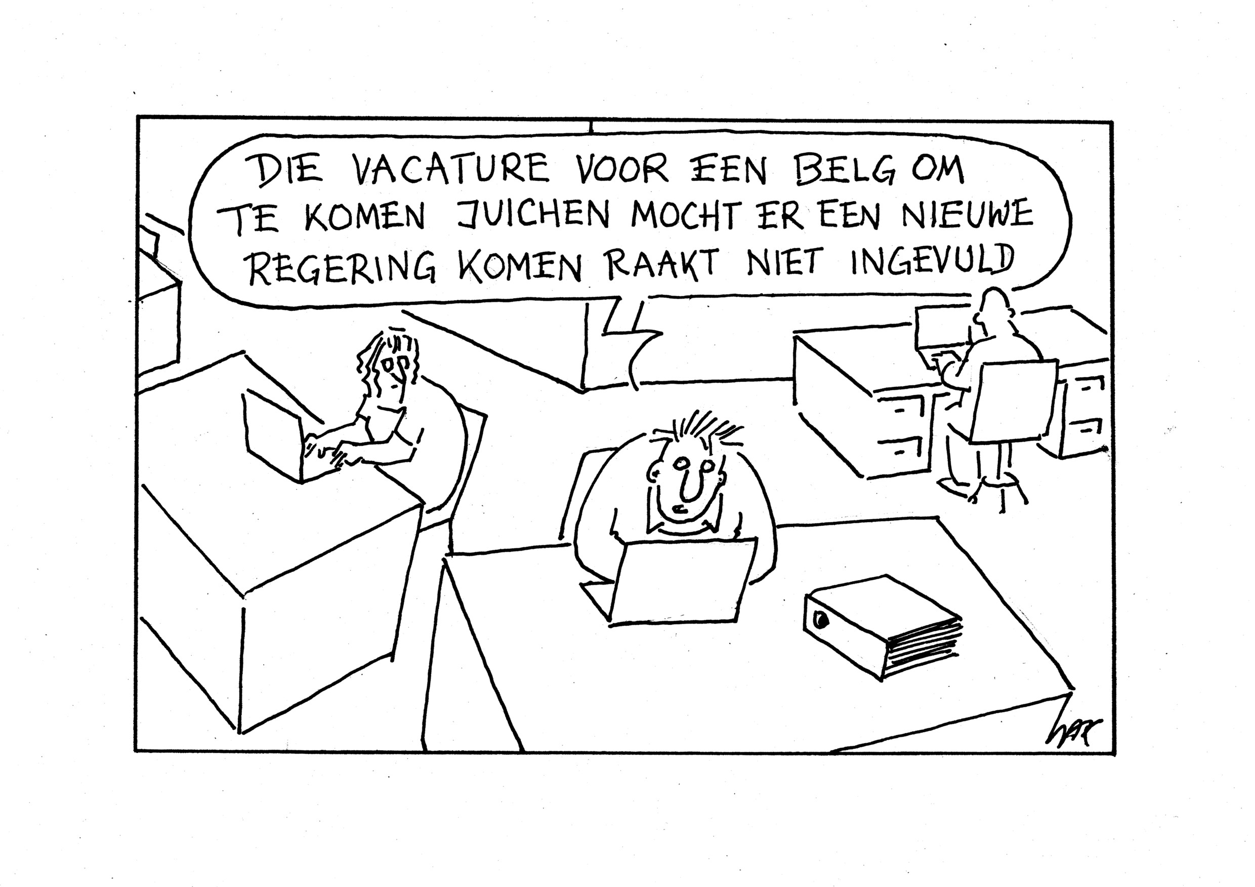 Zak-cartoon van de dag | De Morgen