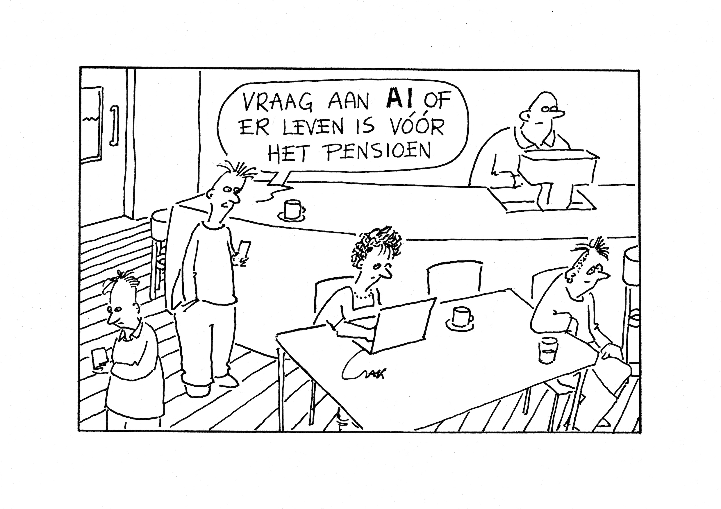 Zak-cartoon van de dag | De Morgen