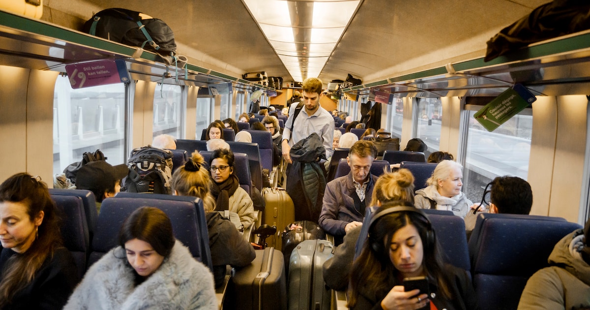 Veel treinen afgeschaft door ziek personeel: ‘Door bezorgdheid over ...