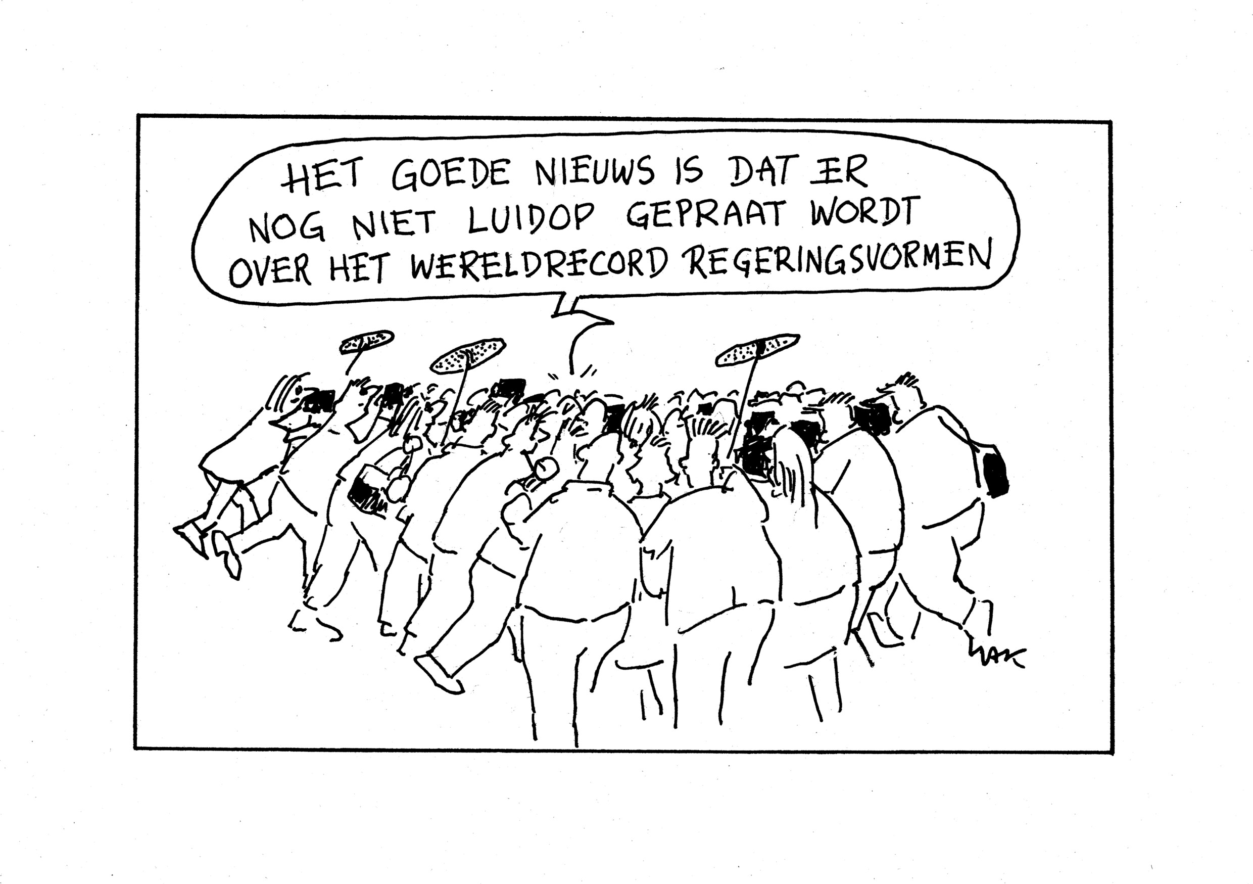 Zak-cartoon van de dag | De Morgen