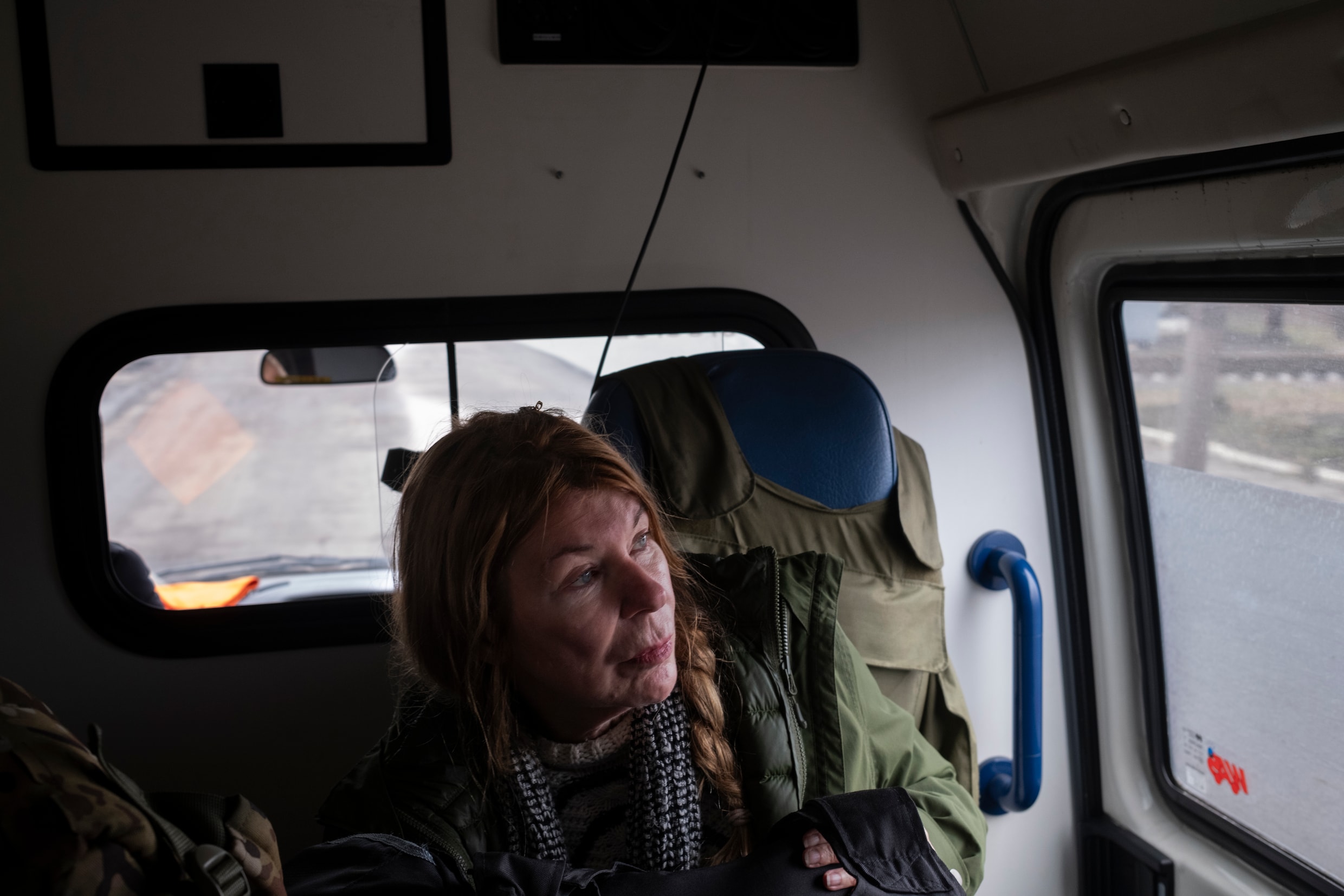 Joanie De Rijke in het zwaarste oorlogsgebied van Oekraïne: ‘Alles is ...