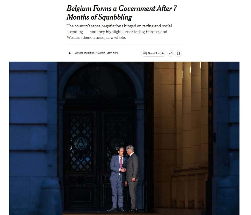 Dit zegt de internationale pers over de nieuwe Arizona-regering ...