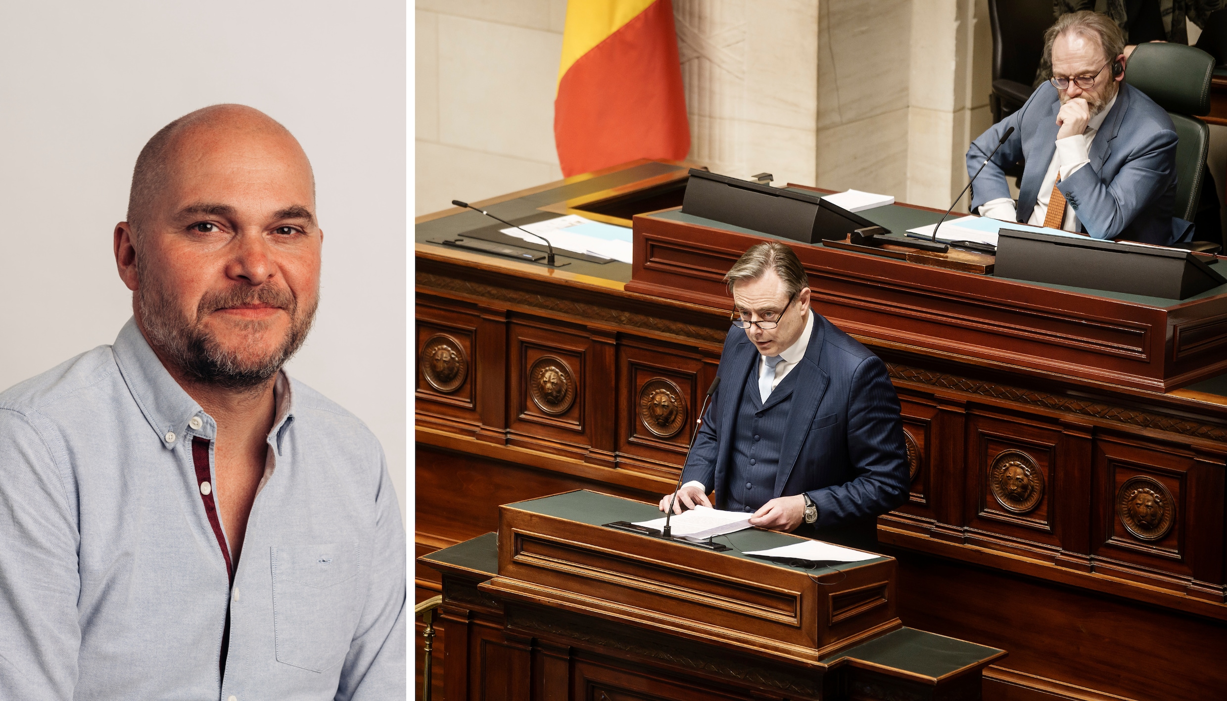 Met zijn wel zeer droge speech leek De Wever een boodschap te willen ...