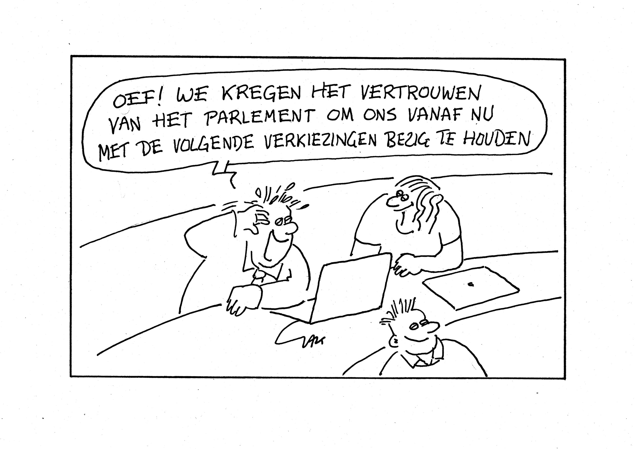 Zak-cartoon van de dag | De Morgen