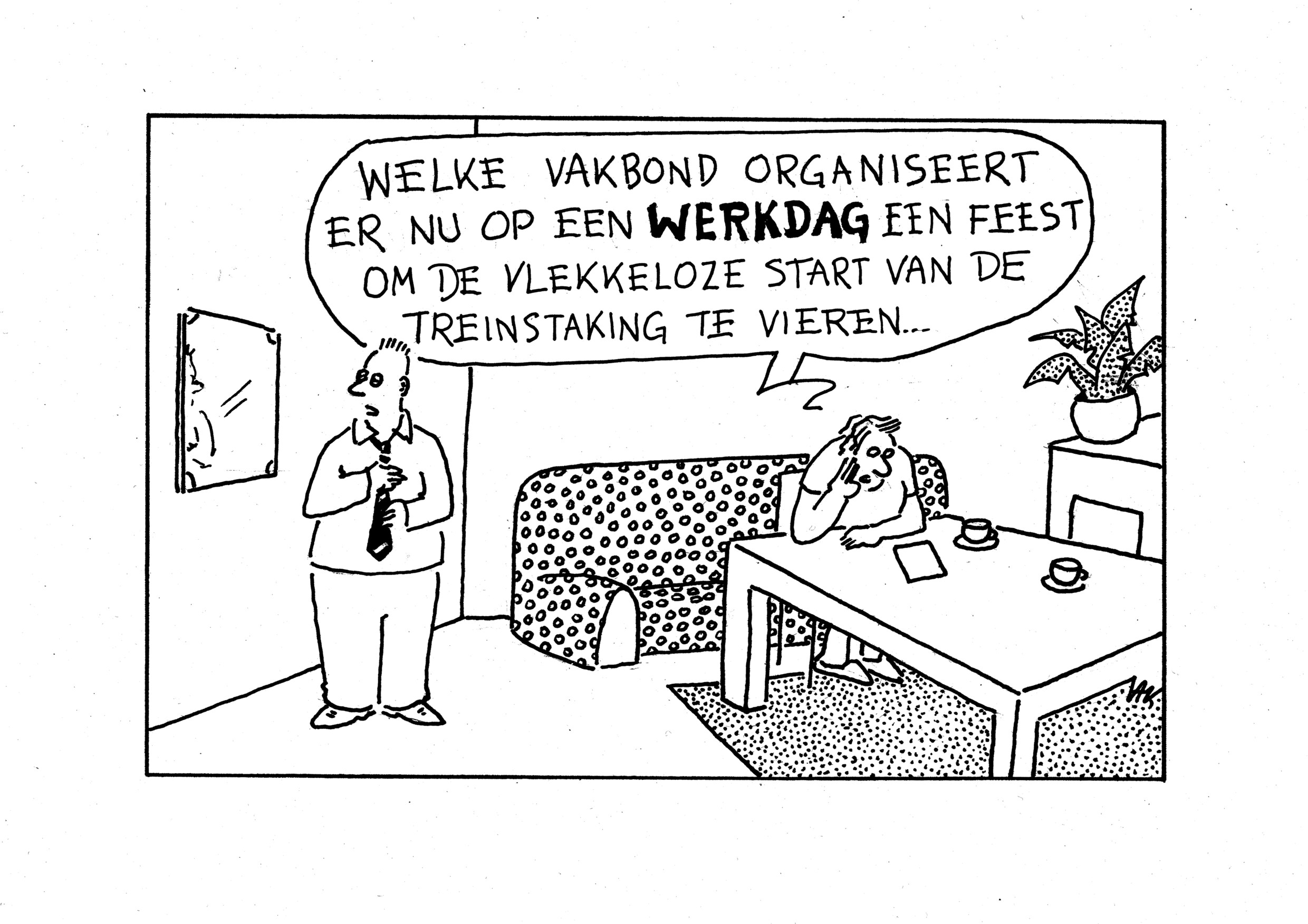 Zak-cartoon van de dag | De Morgen