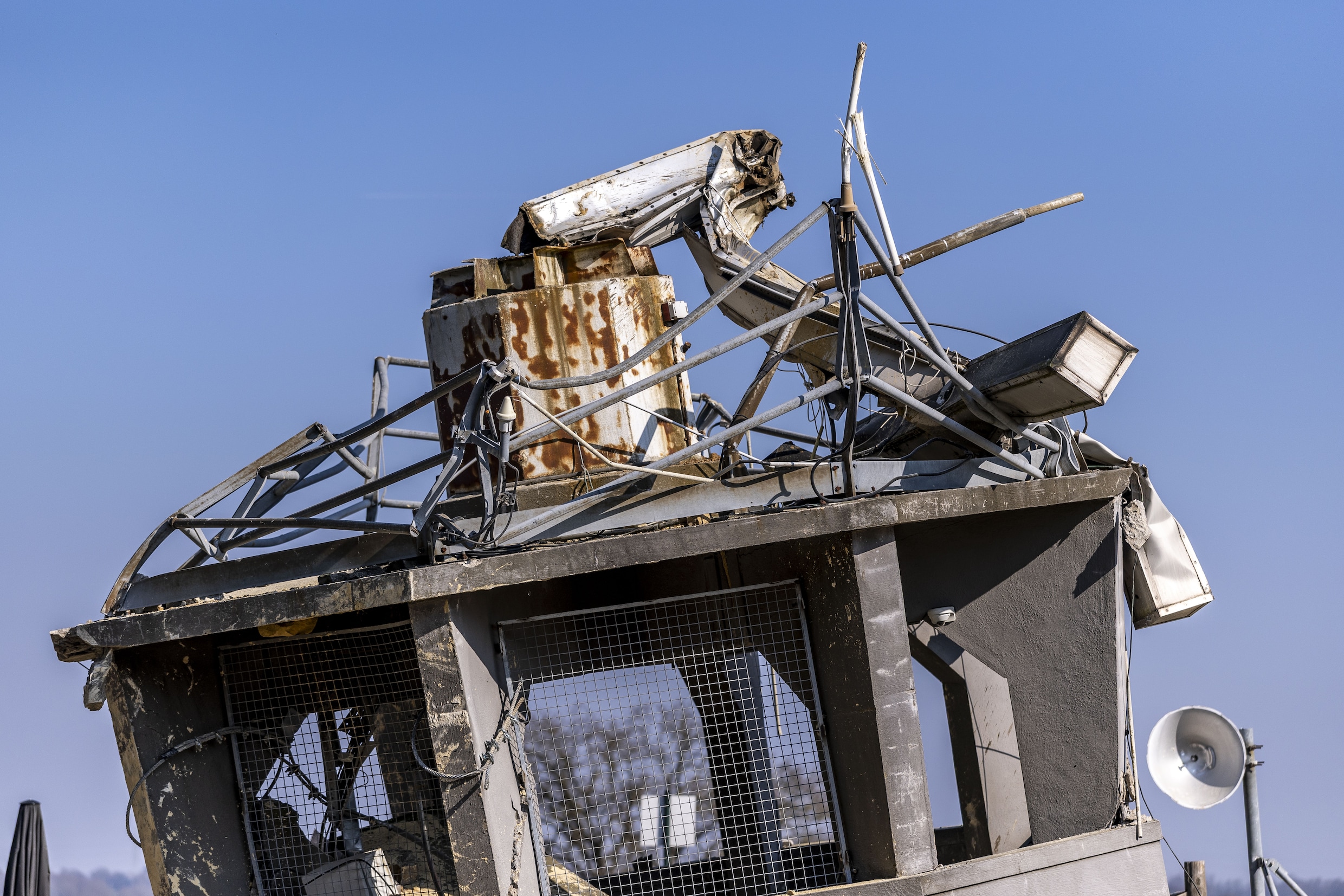 Wilhelminatoren in het Nederlandse Valkenburg plotseling ingestort ...