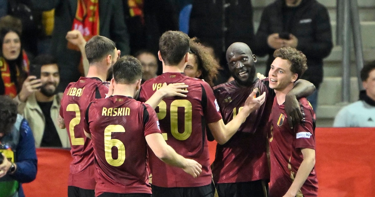 Rode Duivels blijven in hoogste afdeling Nations League na 3-0 zege op ...