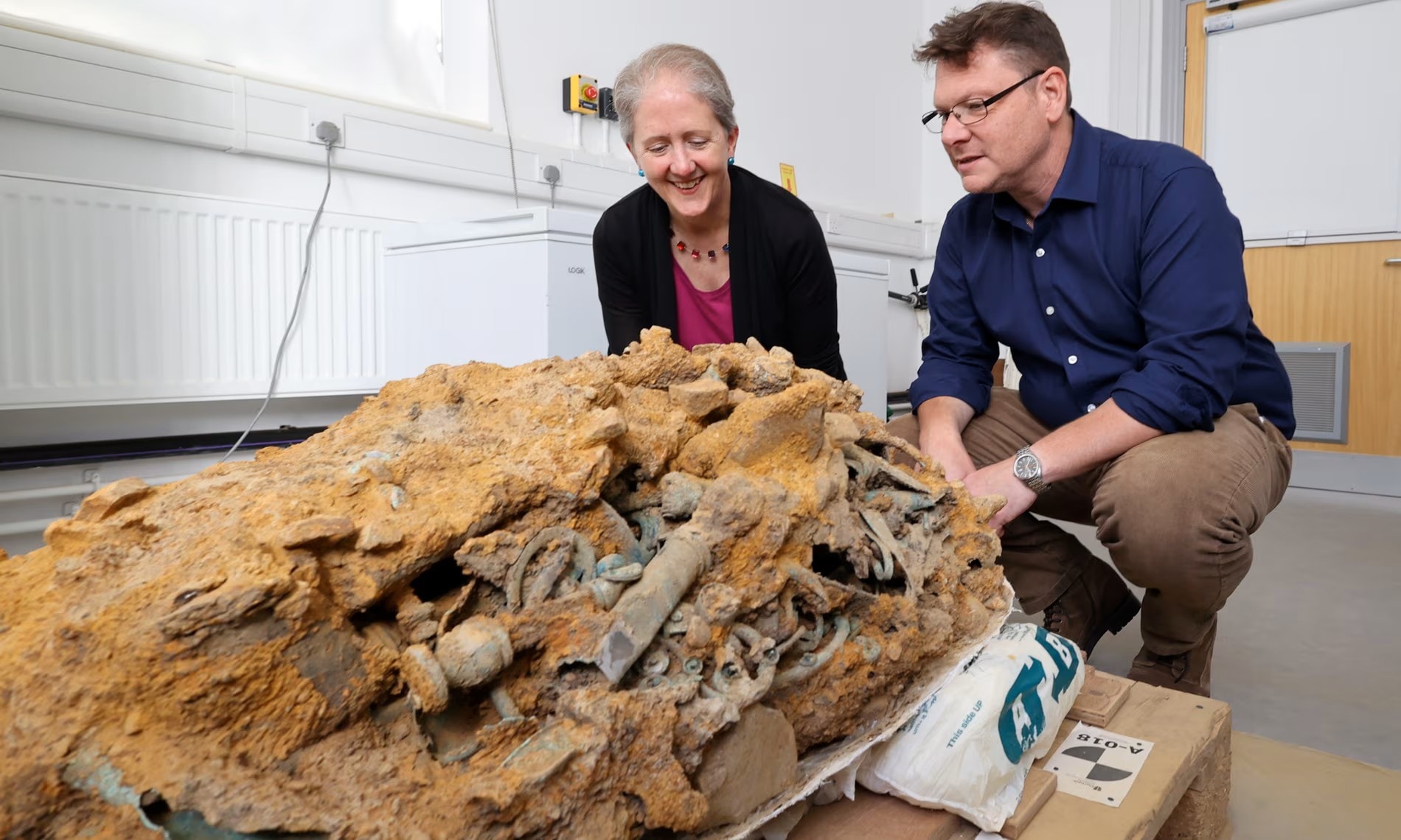 ‘Iedereen kwam woorden tekort’: vondst van enorme schat uit IJzertijd ...