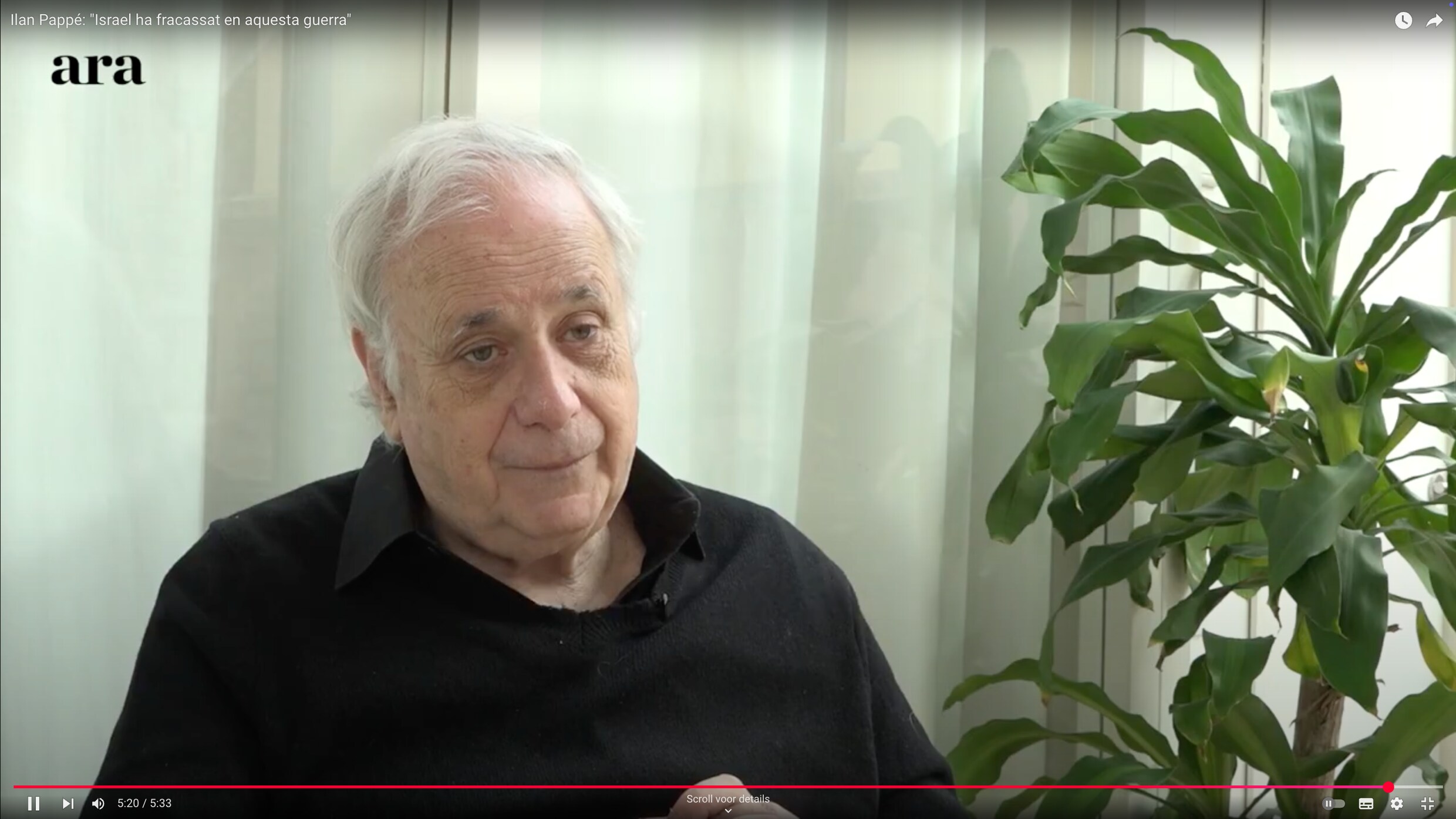 Historicus en activist Ilan Pappé: ‘Europa is mee verantwoordelijk voor ...
