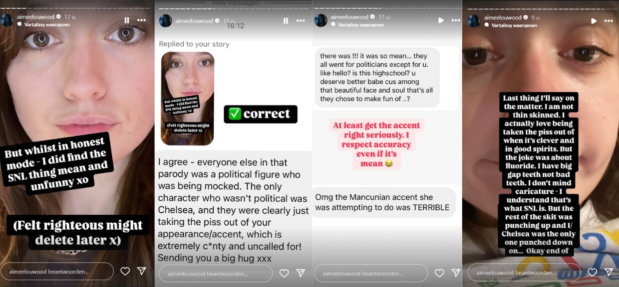 ‘Saturday Night Live’ biedt excuses aan na kritiek van actrice Aimee Lou Wood over ‘gemene ...