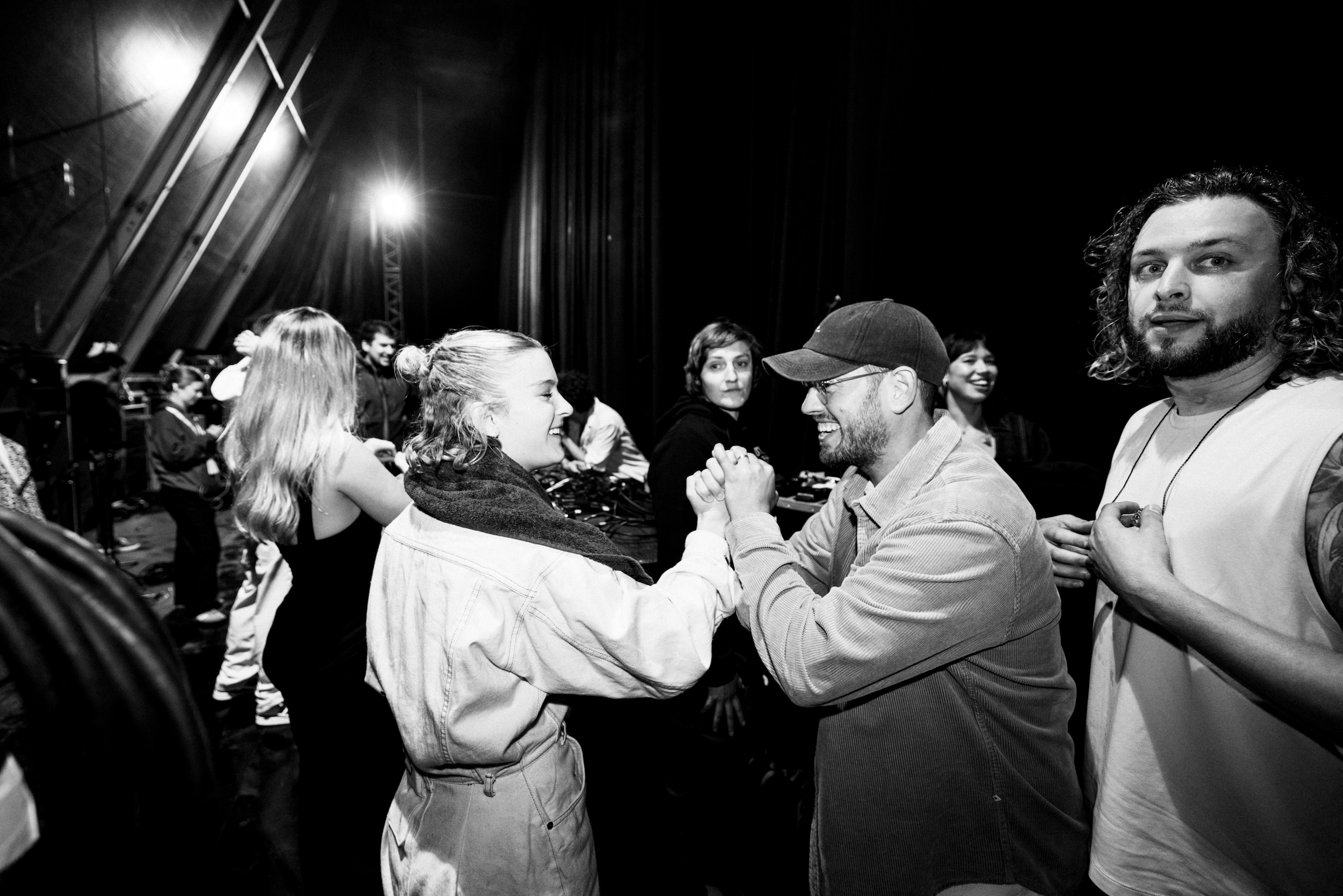 ‘Terwijl de andere artiesten in die concertreeks rustten, zat zij daar ...