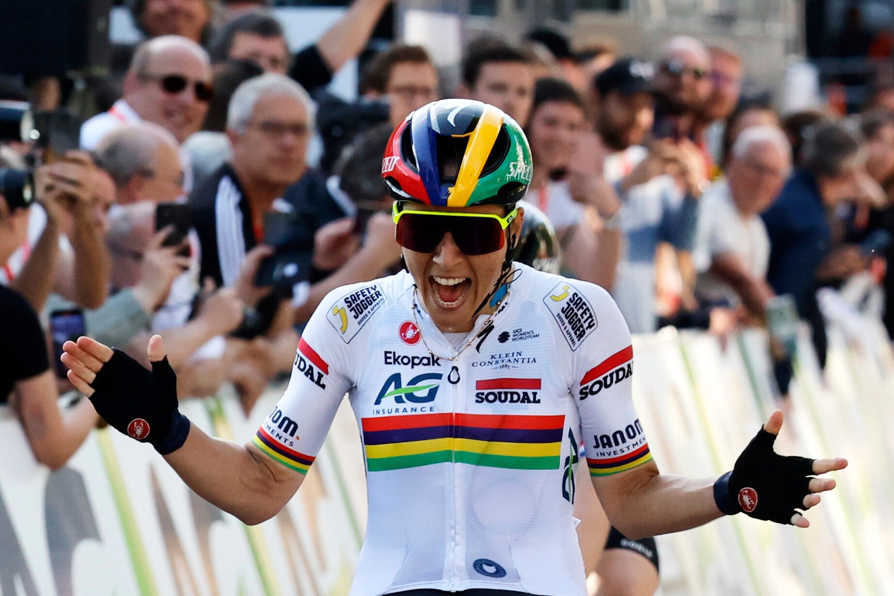 Mauritiaanse Kimberley Le Court pakt verrassend de zege in Luik, Kopecky vijfde | De Morgen