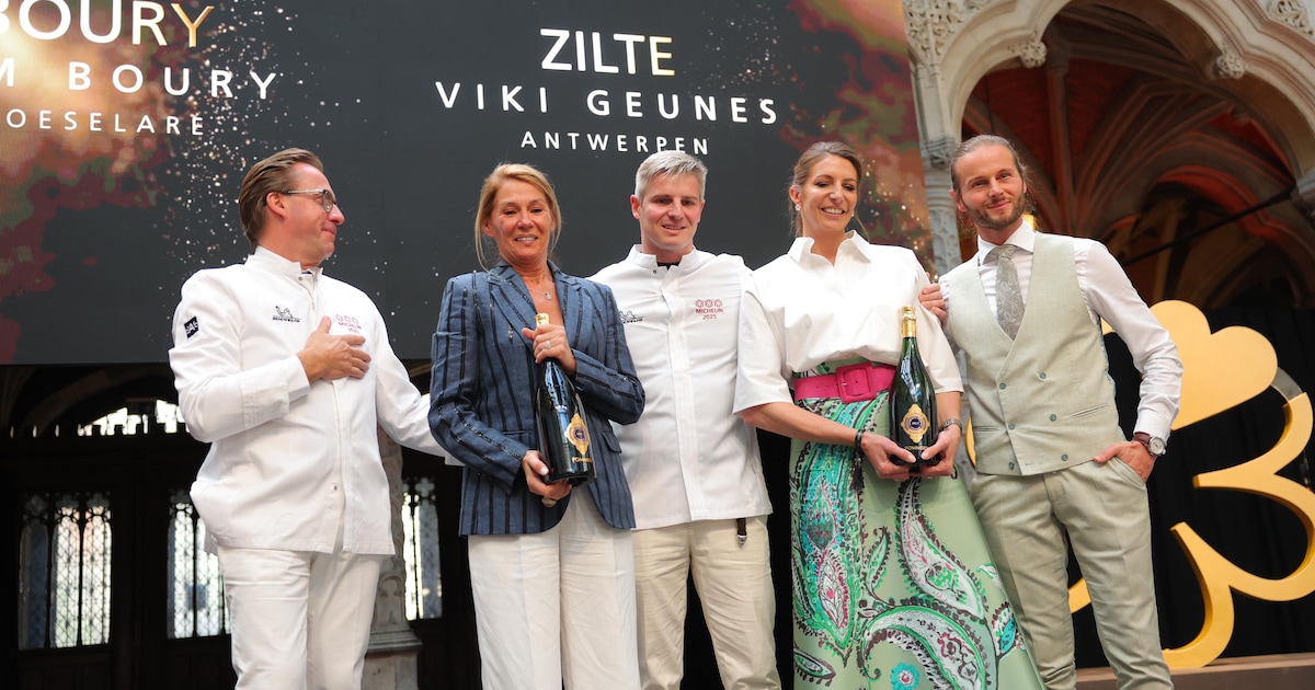 Restaurants Zilte en Boury behouden hun drie Michelin-sterren, geen ...