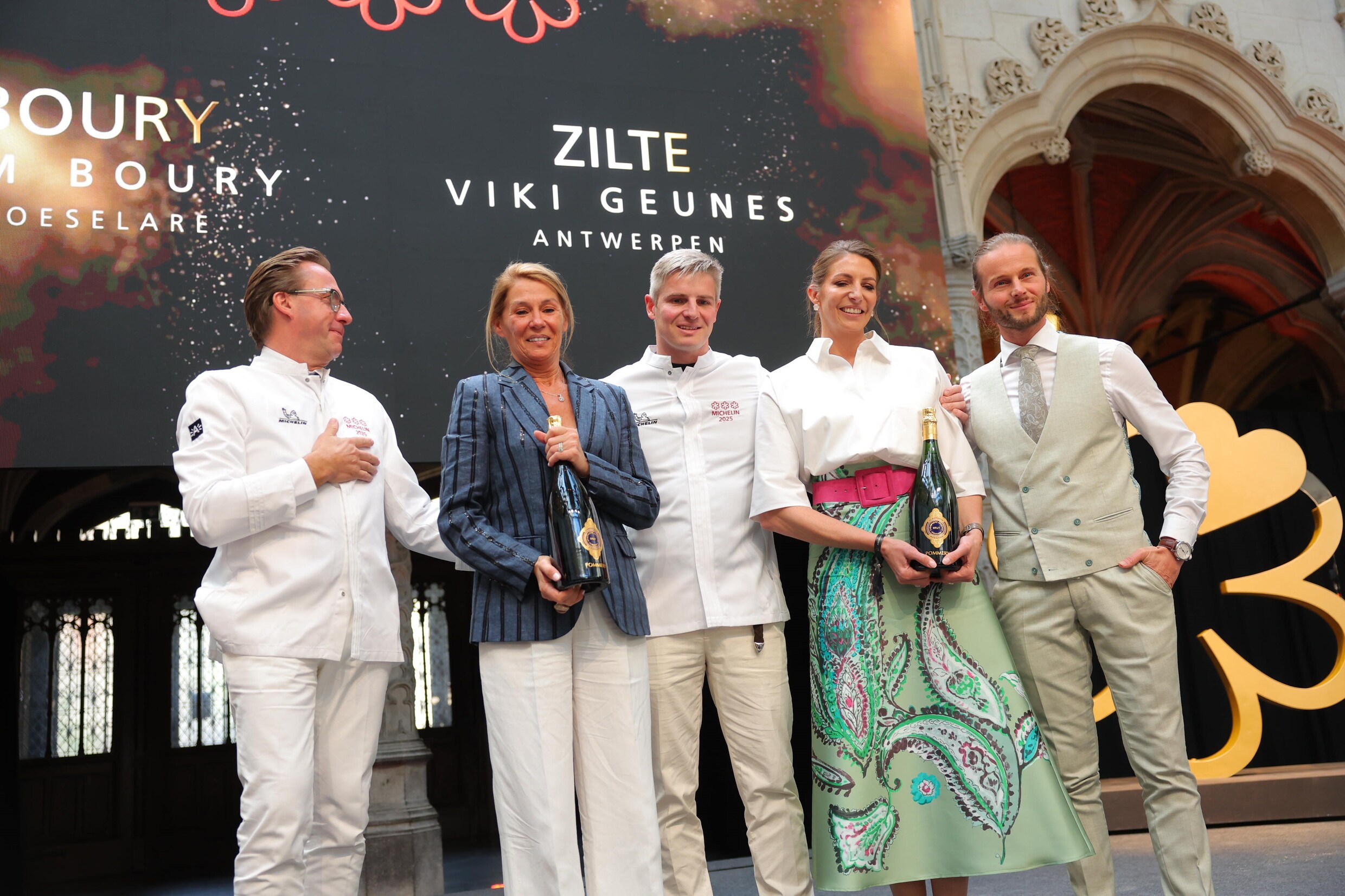 Restaurants Zilte en Boury behouden hun drie Michelin-sterren, geen ...