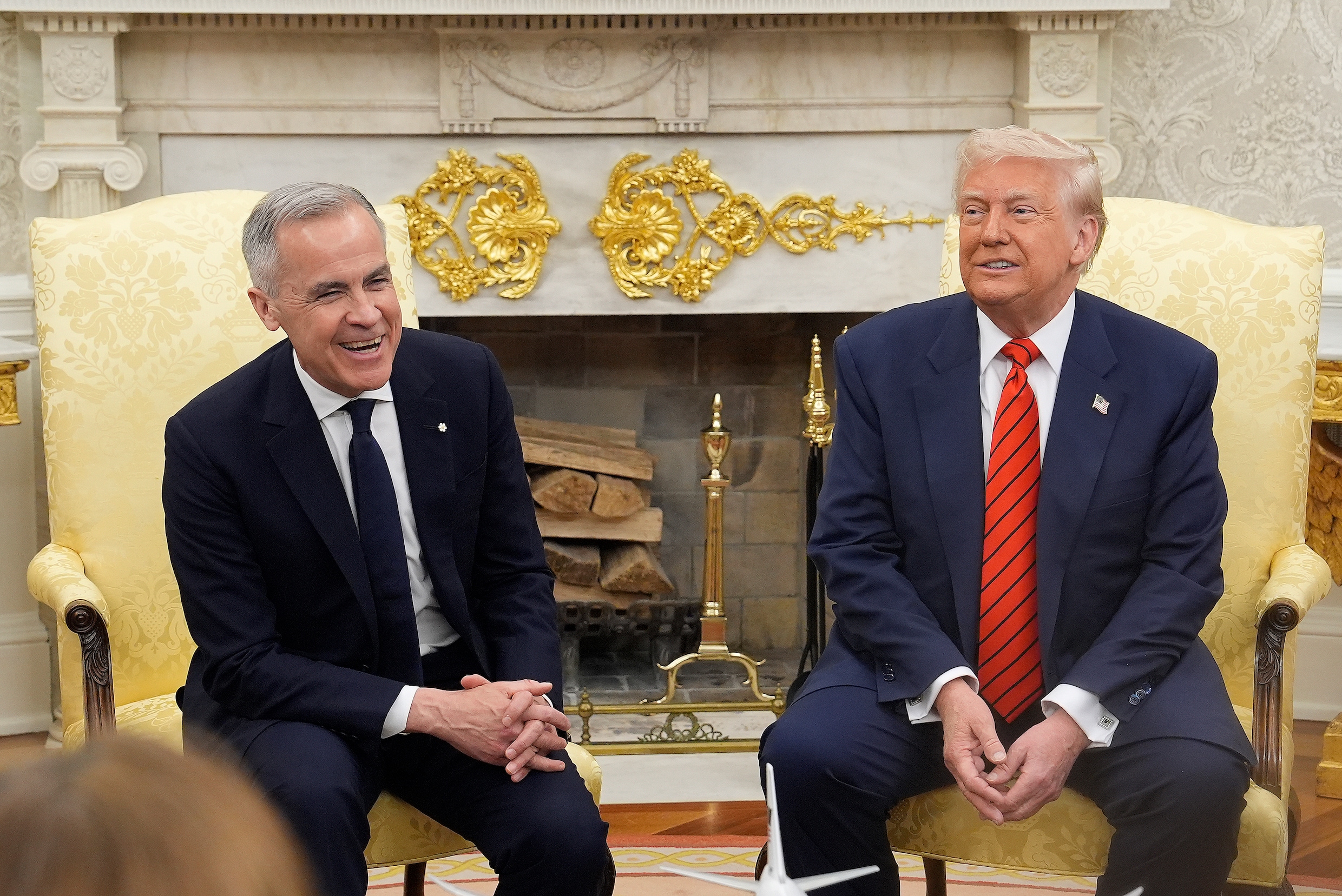 ‘Zeg nooit nooit’: sfeer tussen Canadese premier en Trump lijkt goed te ...