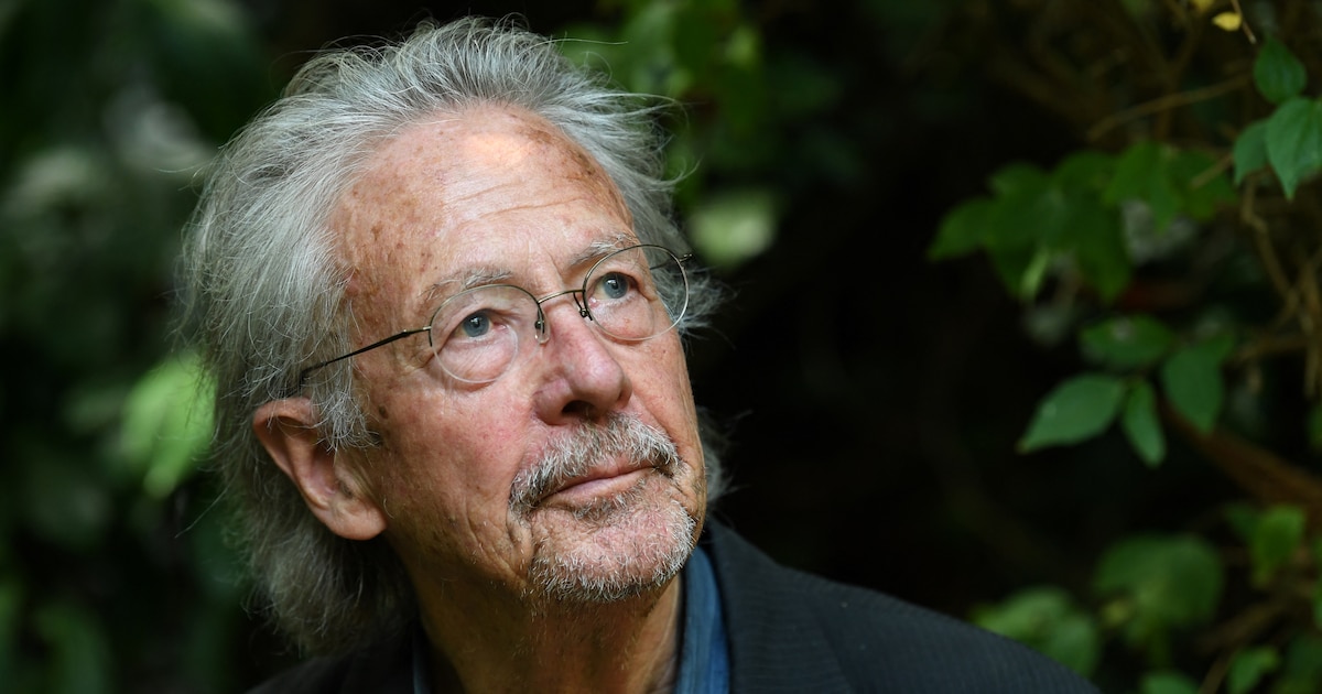 Met zijn malse, vette taal maakt Nobelprijs-winnaar Peter Handke een ...