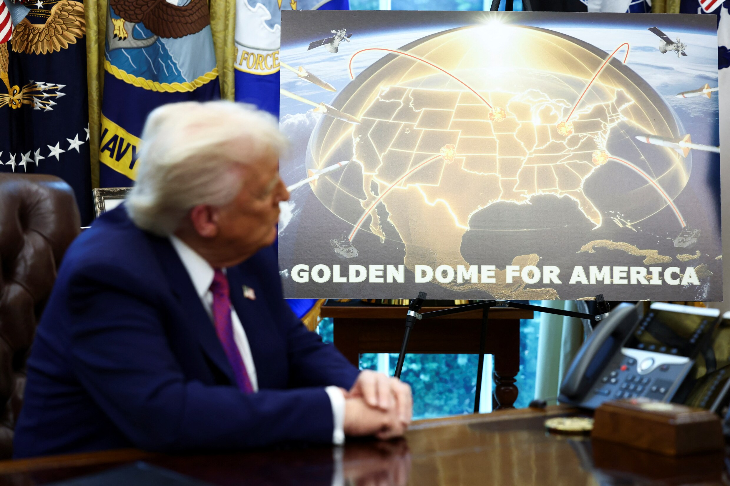 ‘Golden Dome’ van Trump zal belastingbetaler 175 miljard kosten | De Morgen