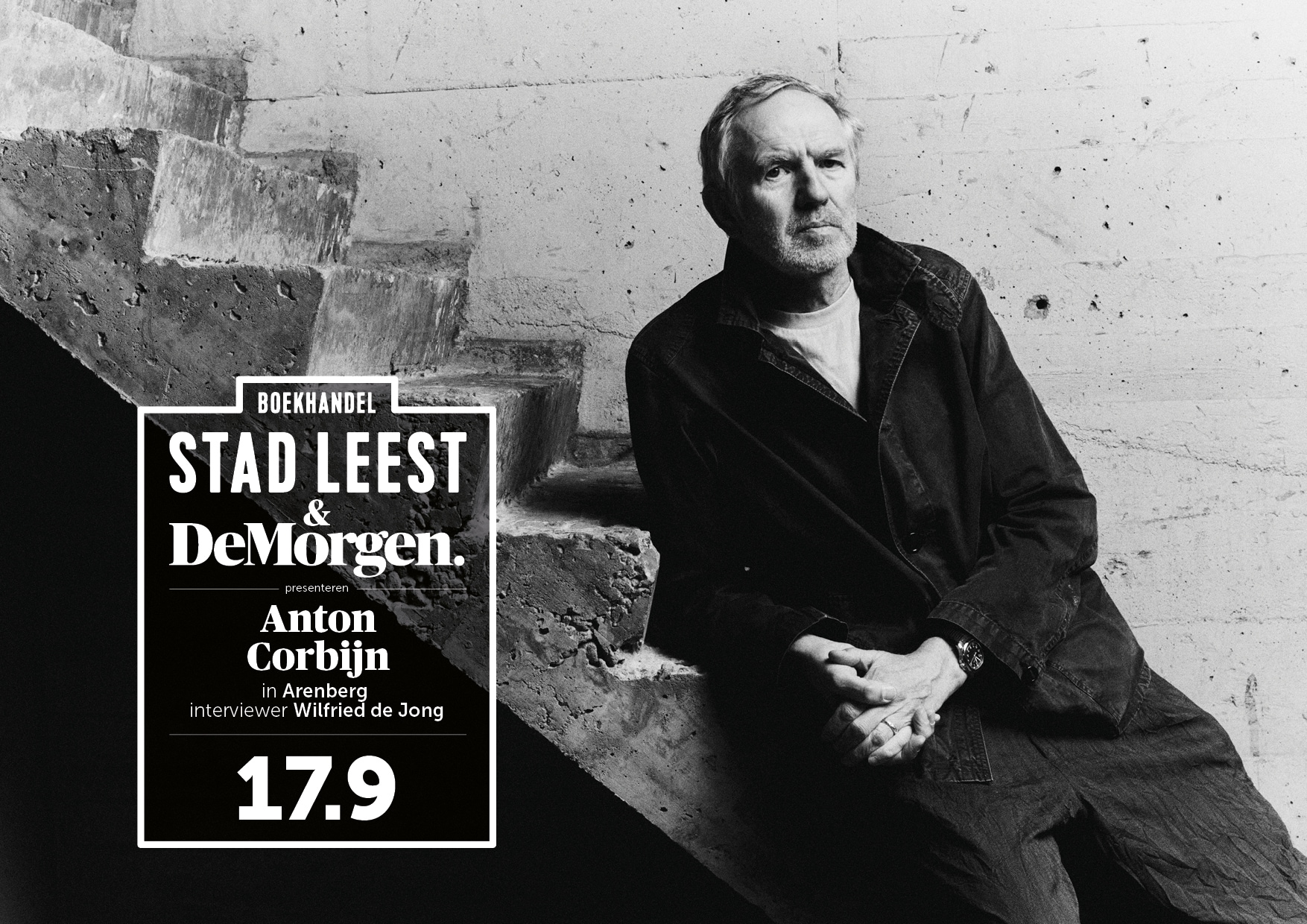 Anton Corbijn, een van ’s werelds grootste fotografen, komt naar België ...