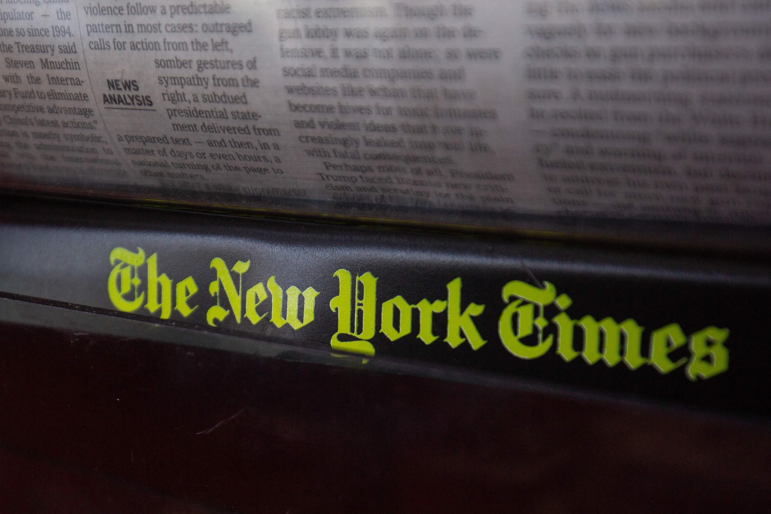 Live - Verenigde Staten. Trump start rechtszaak van 15 miljard dollar tegen New York Times voor ...